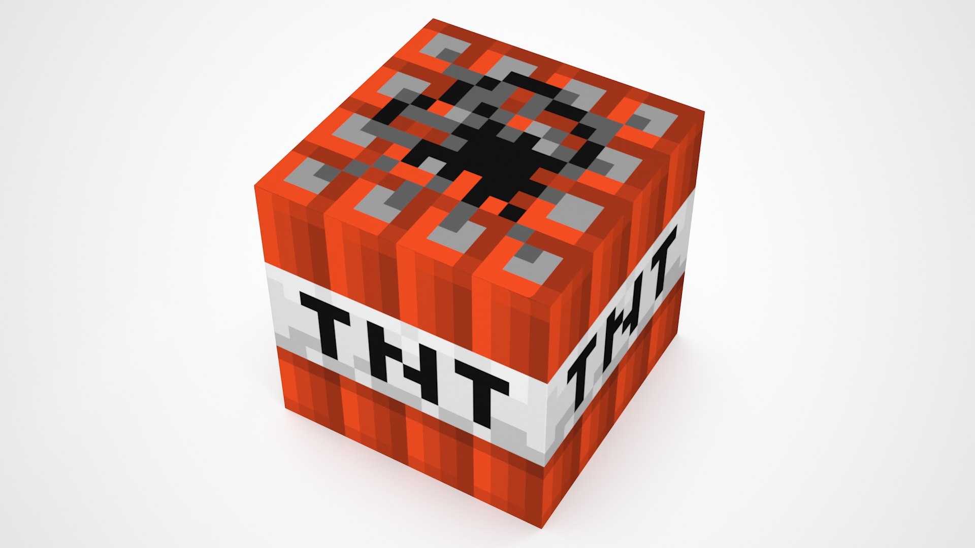 Minecraft Multi TNT Block 3D Model - TurboSquid 2293993