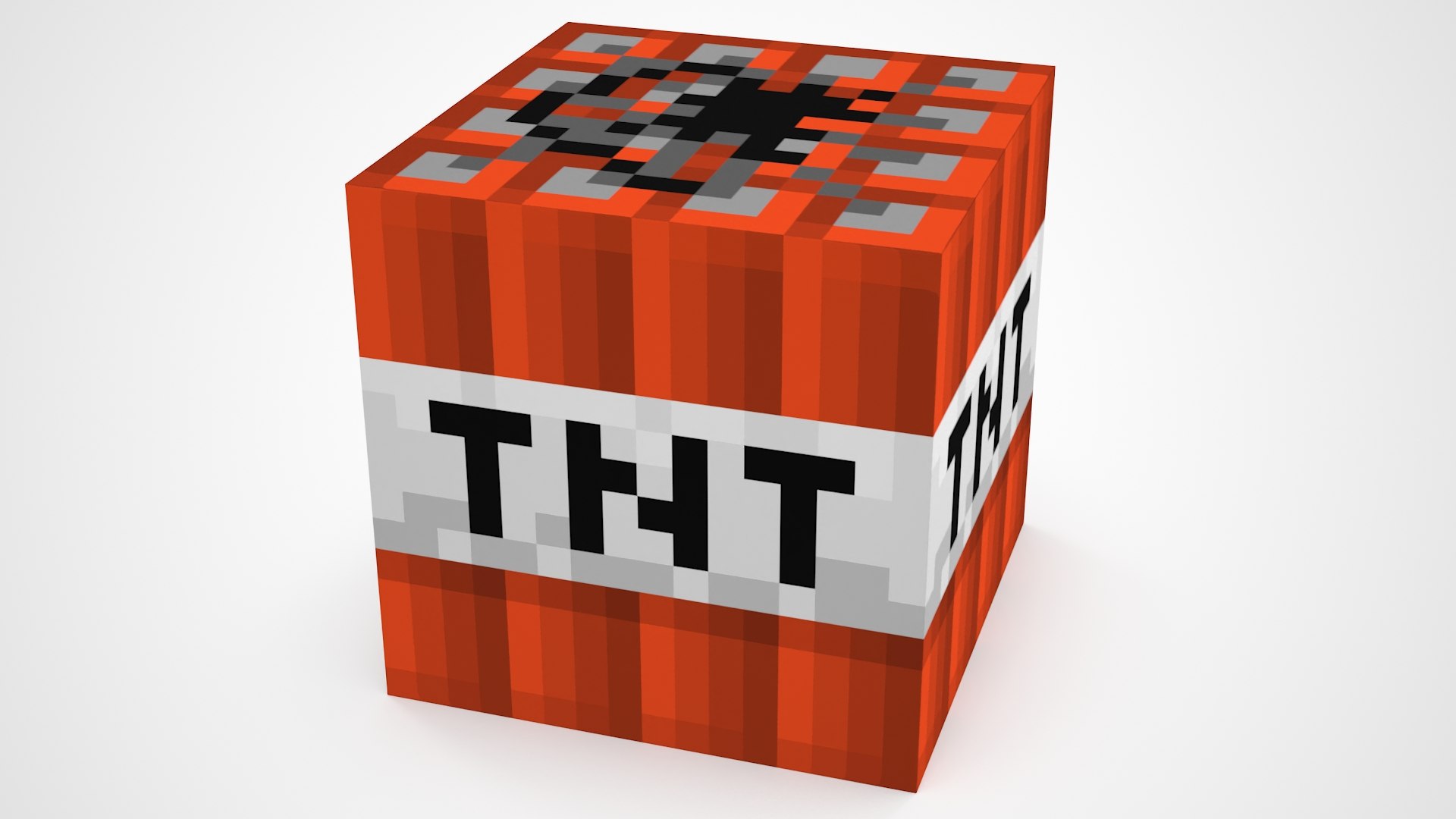 Minecraft Multi TNT Block 3D Model - TurboSquid 2293993