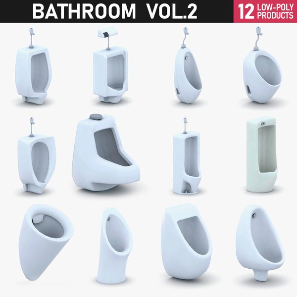 Urinal 3D Models for Download | TurboSquid