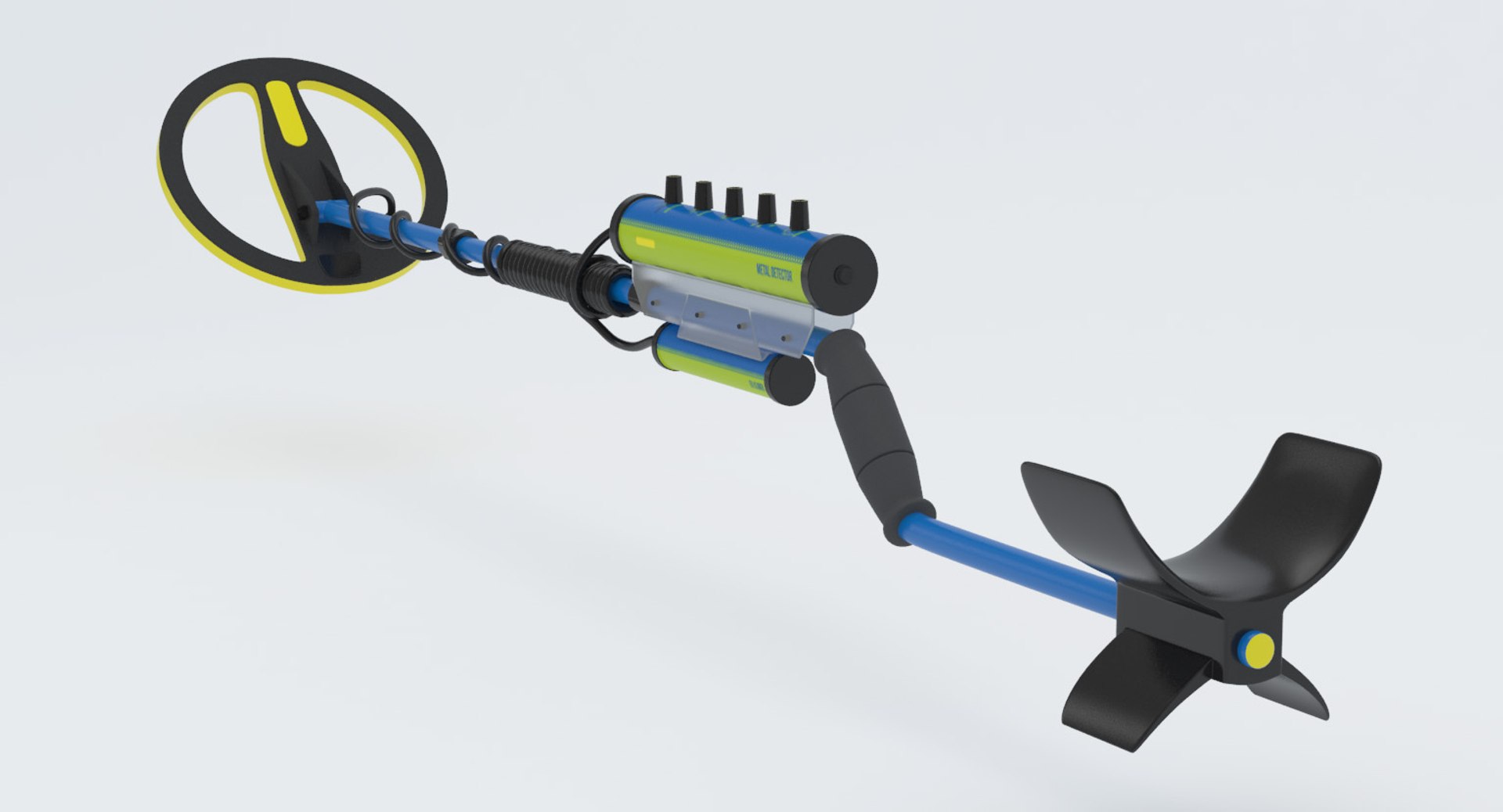 3D Underwater Metal Detector Model - TurboSquid 1407101