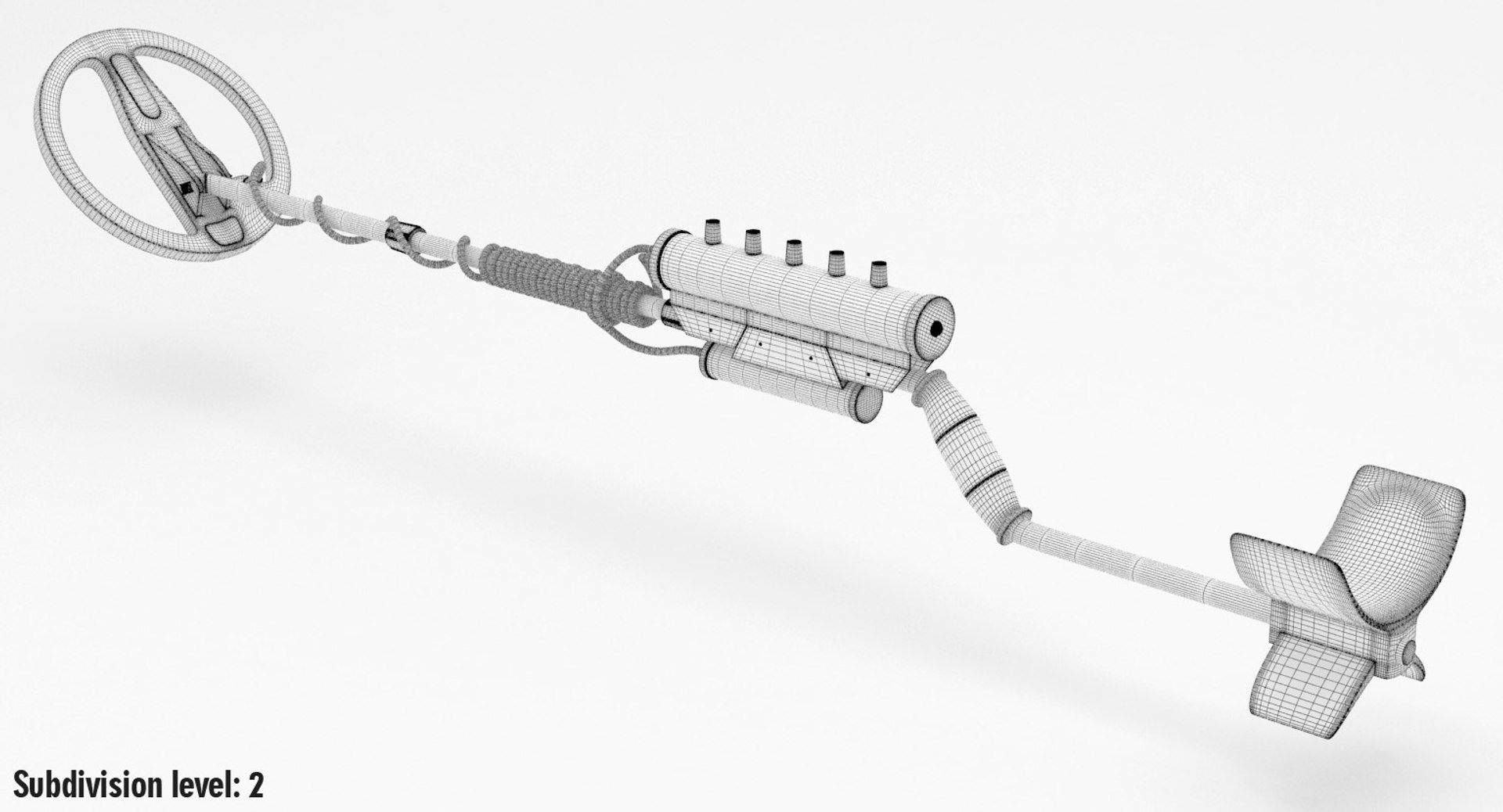 3D Underwater Metal Detector Model - TurboSquid 1407101