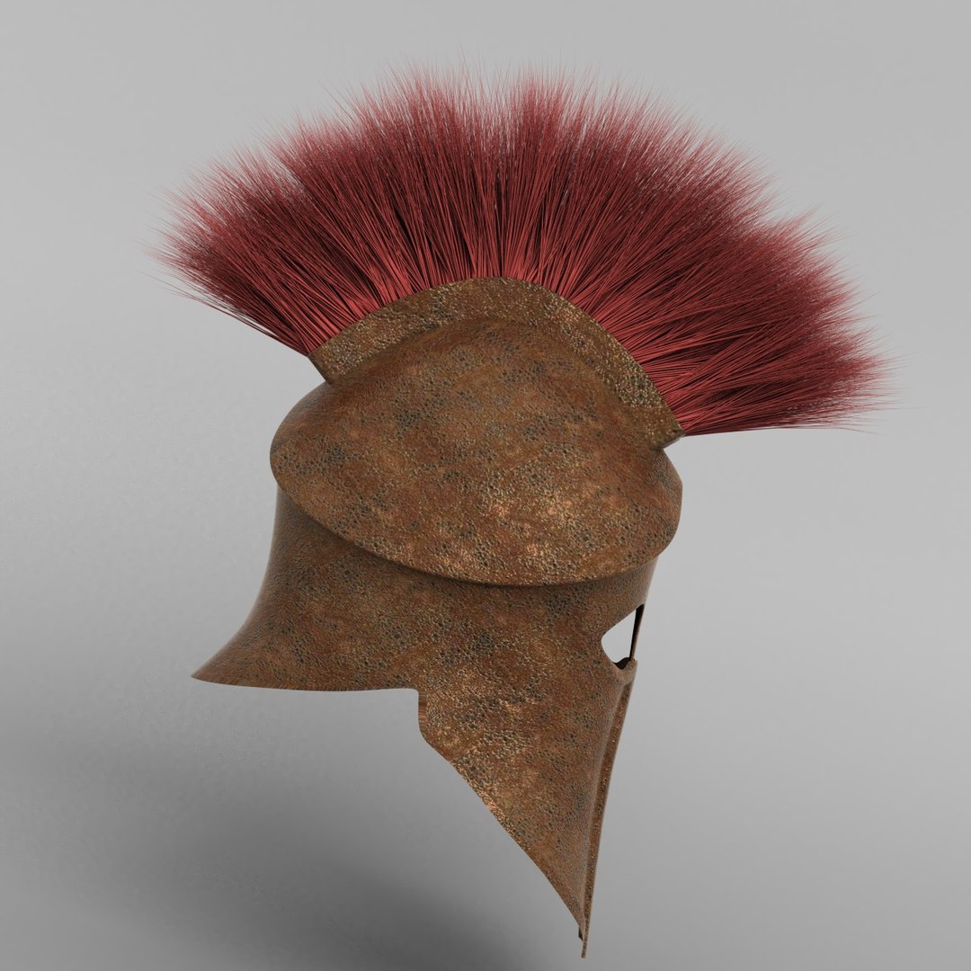 3d hoplite helmet