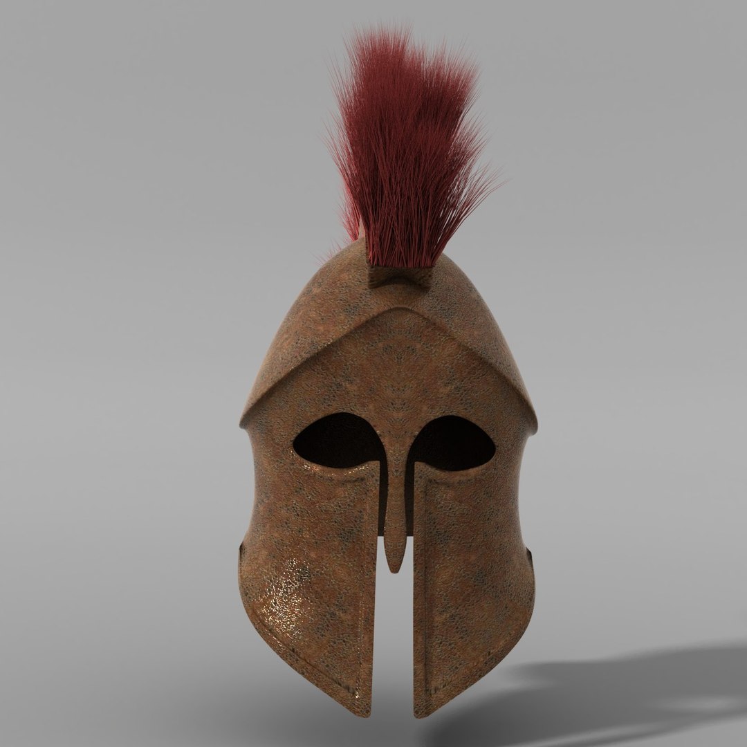 3d hoplite helmet