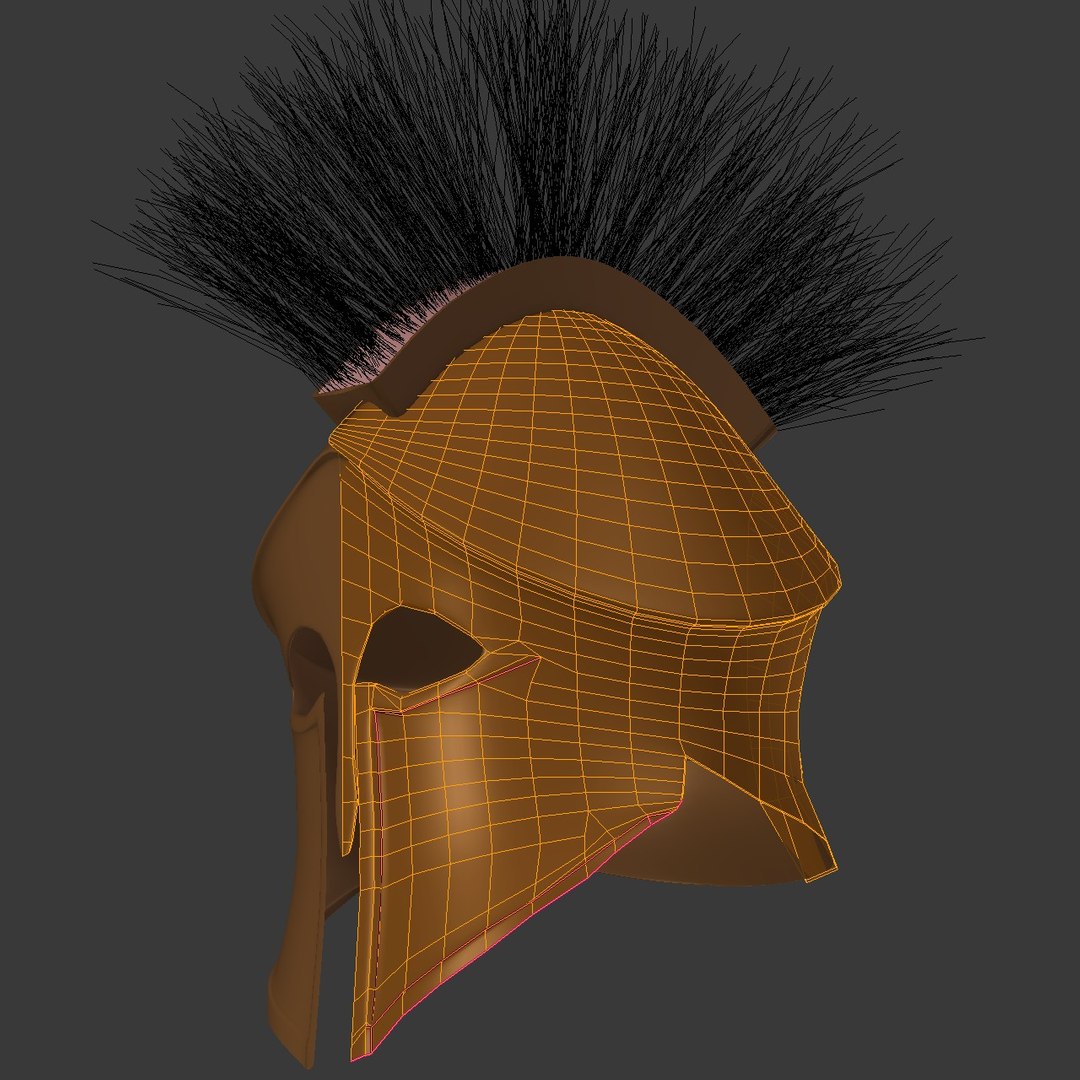 3d hoplite helmet