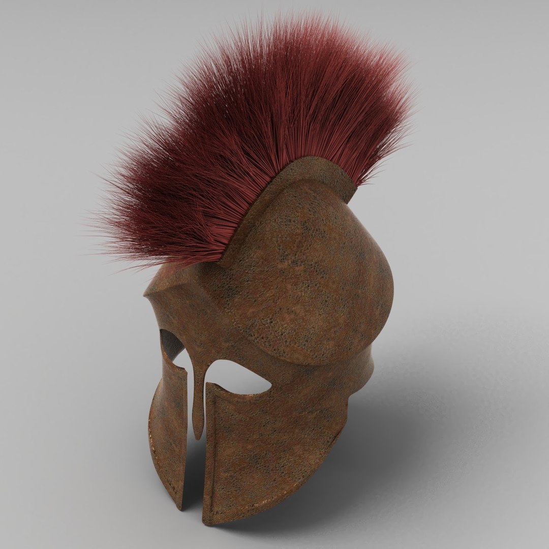 3d hoplite helmet