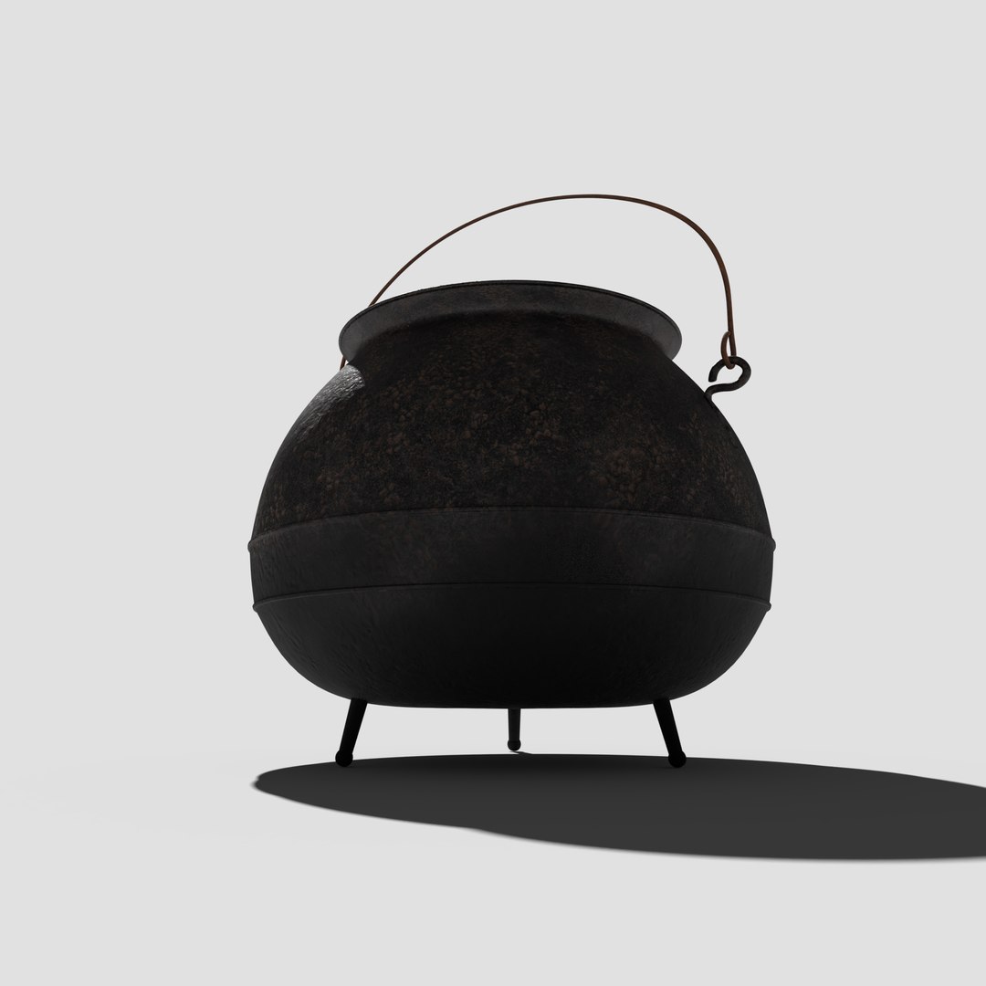 Pbr cauldron 3D model - TurboSquid 1608670