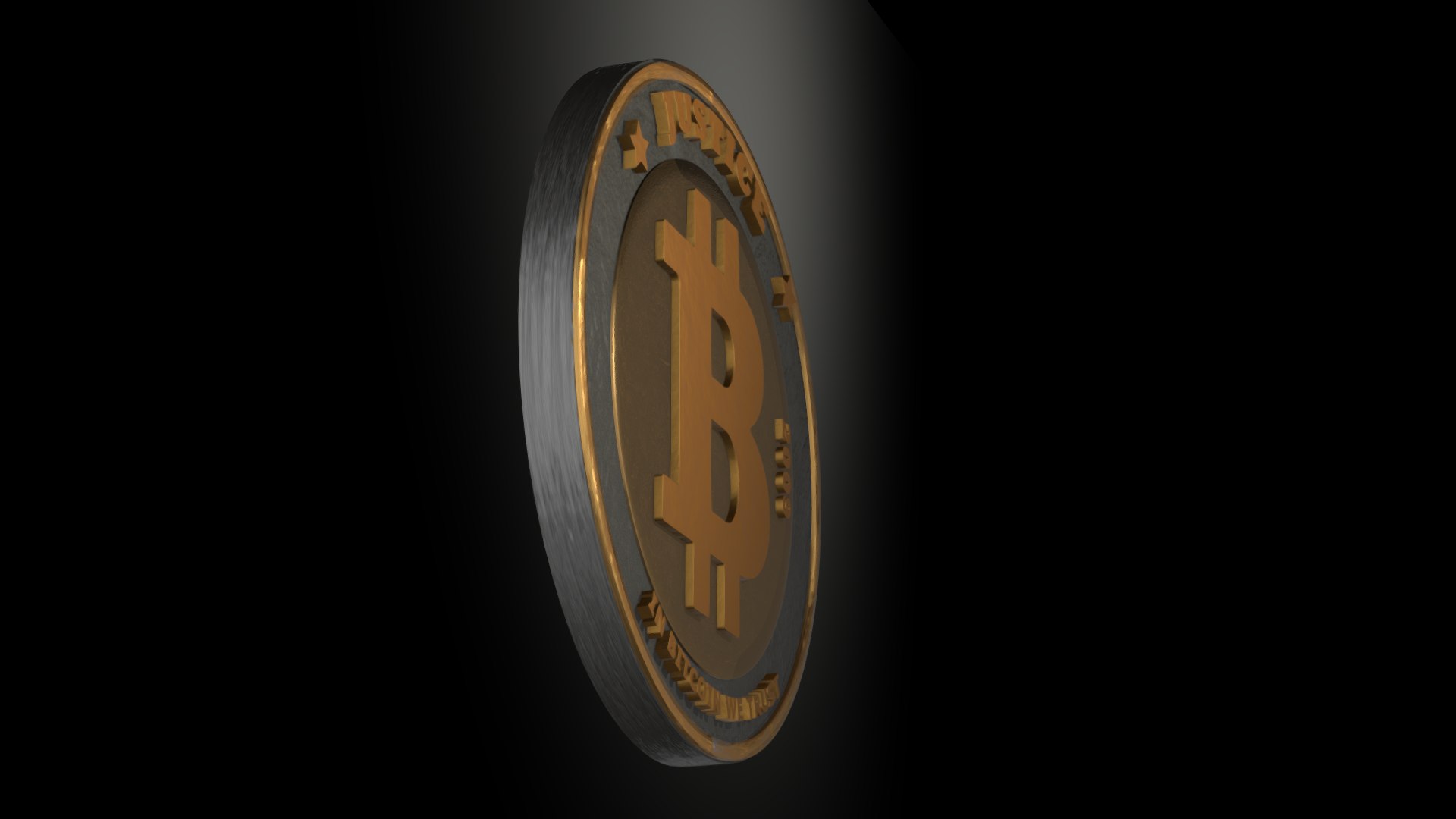 Bit Bitcoin Coin 3D Model - TurboSquid 1250735