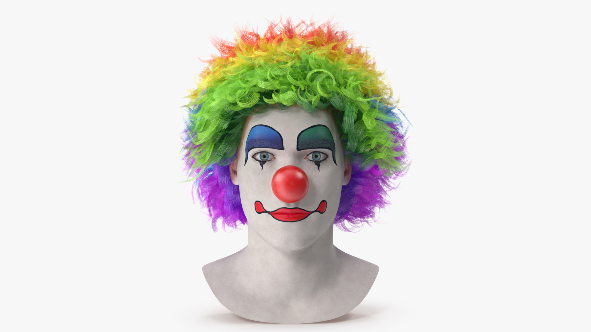 3D Clown Head V 4 - TurboSquid 1906504
