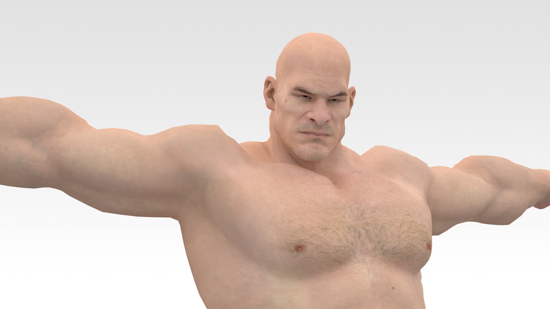 Bodybuilder 3D - TurboSquid 1808665