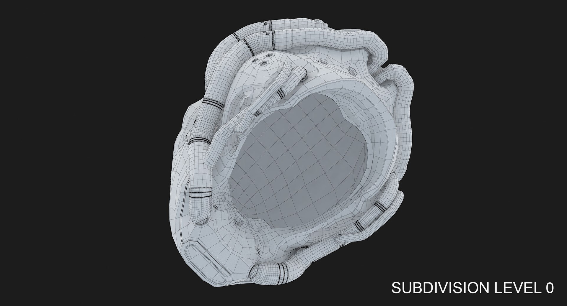 Helmet Vr Metal 3D Model - TurboSquid 1231617