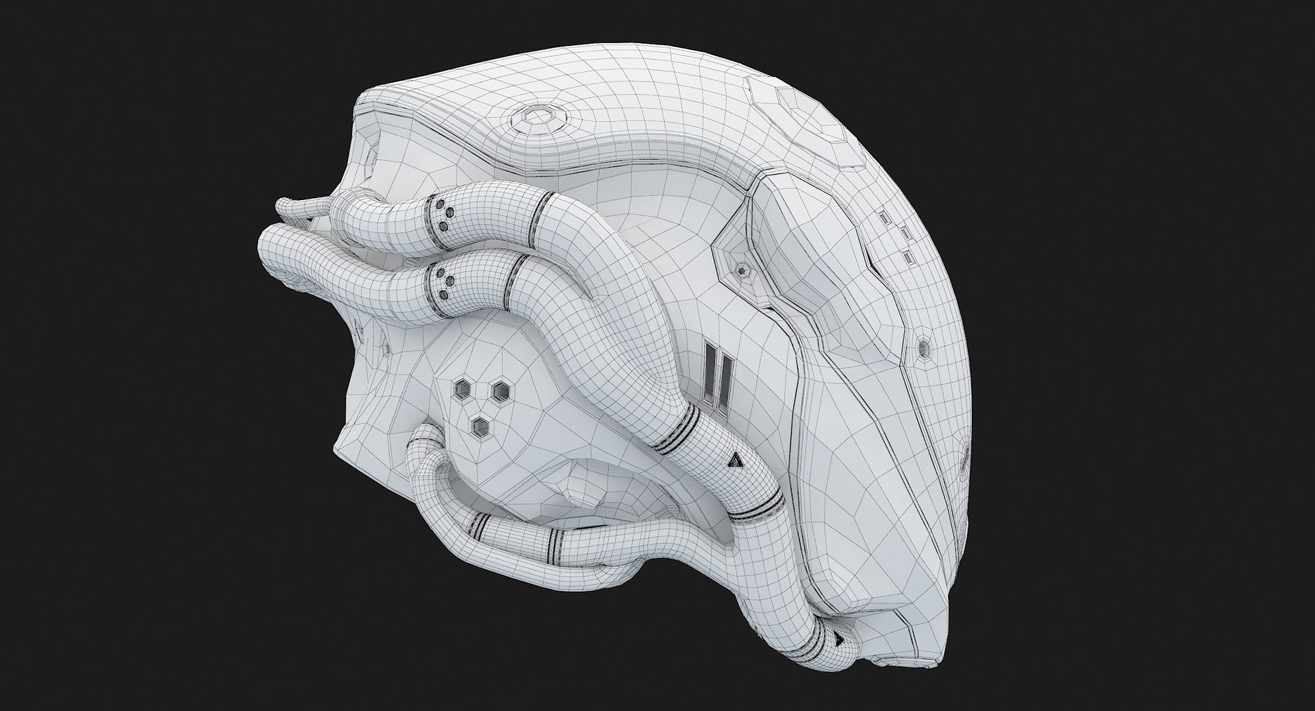 Helmet Vr Metal 3D Model - TurboSquid 1231617