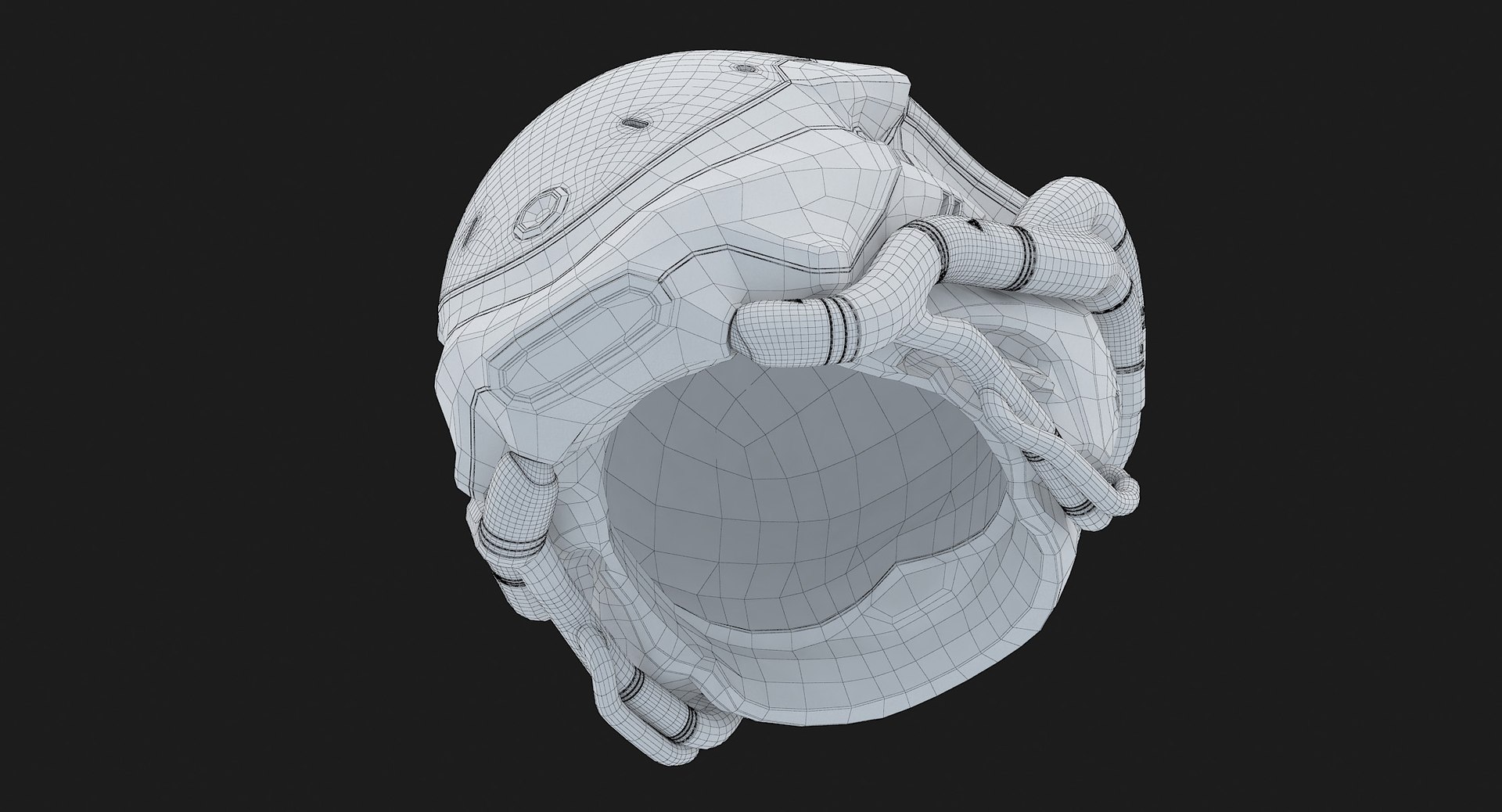 Helmet Vr Metal 3D Model - TurboSquid 1231617