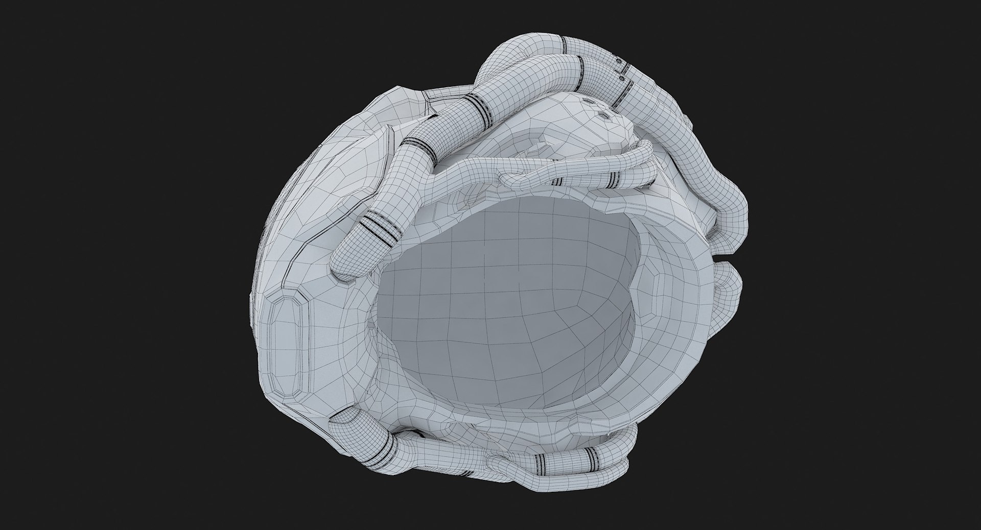 Helmet Vr Metal 3D Model - TurboSquid 1231617