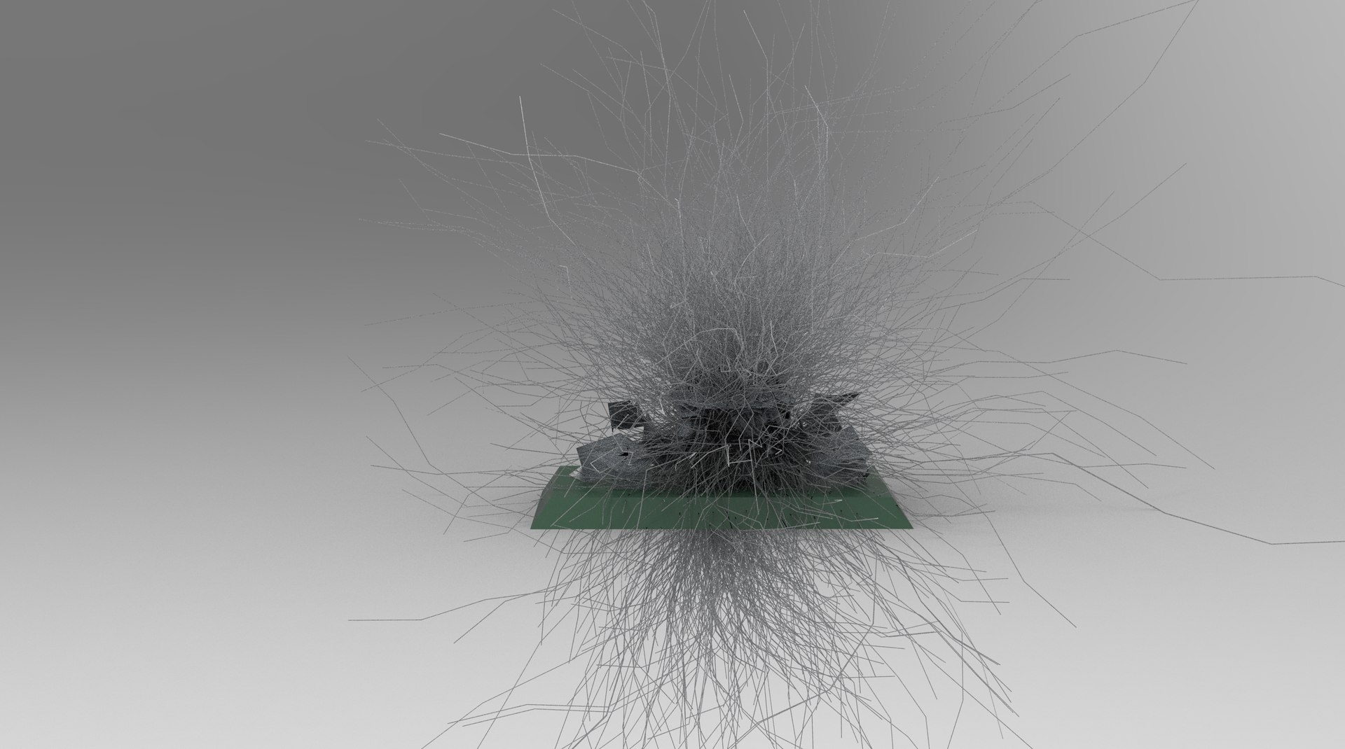3D The tree grows on stone - TurboSquid 1834122