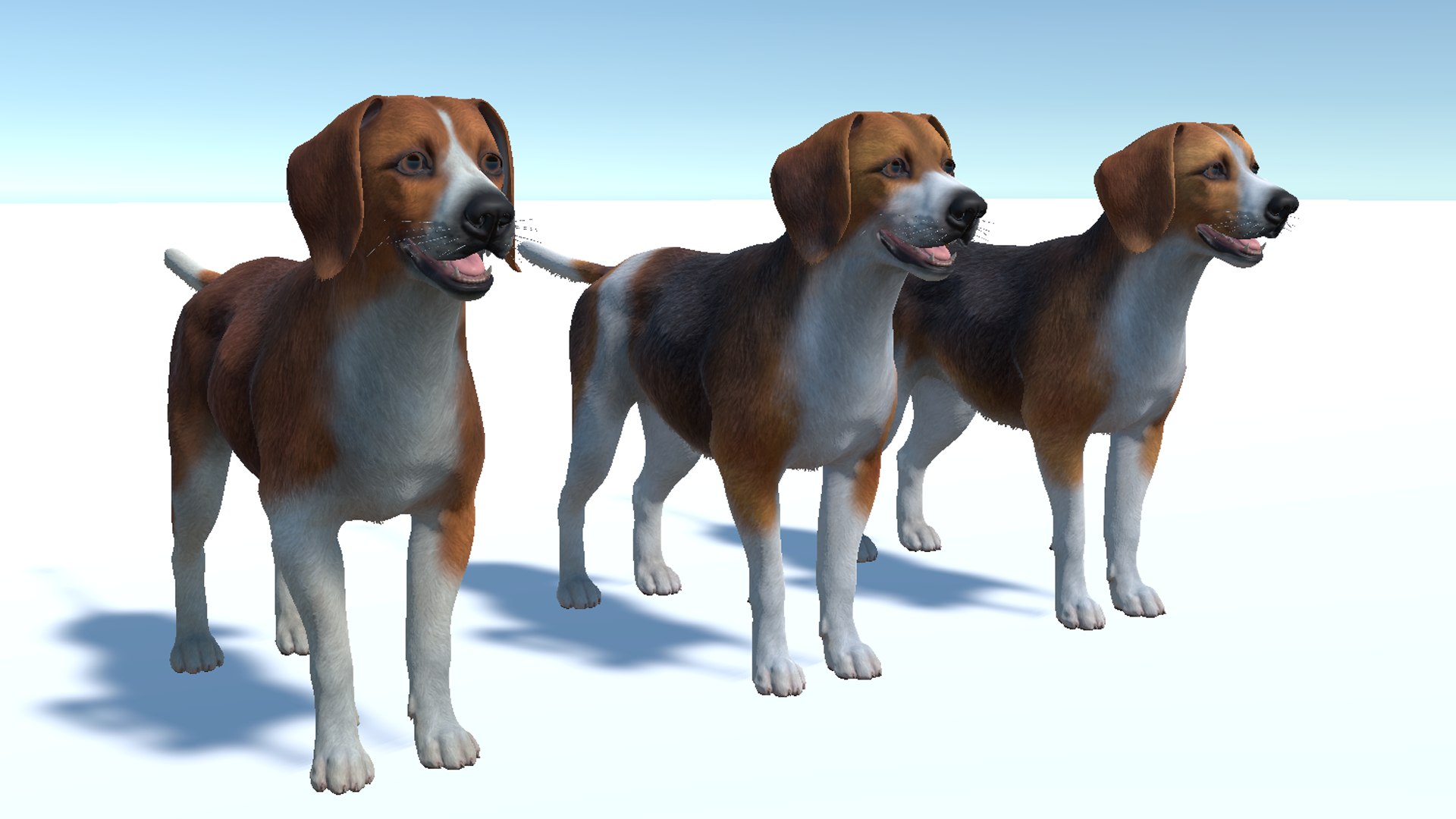Dog - Beagle 3D Model - TurboSquid 1933194