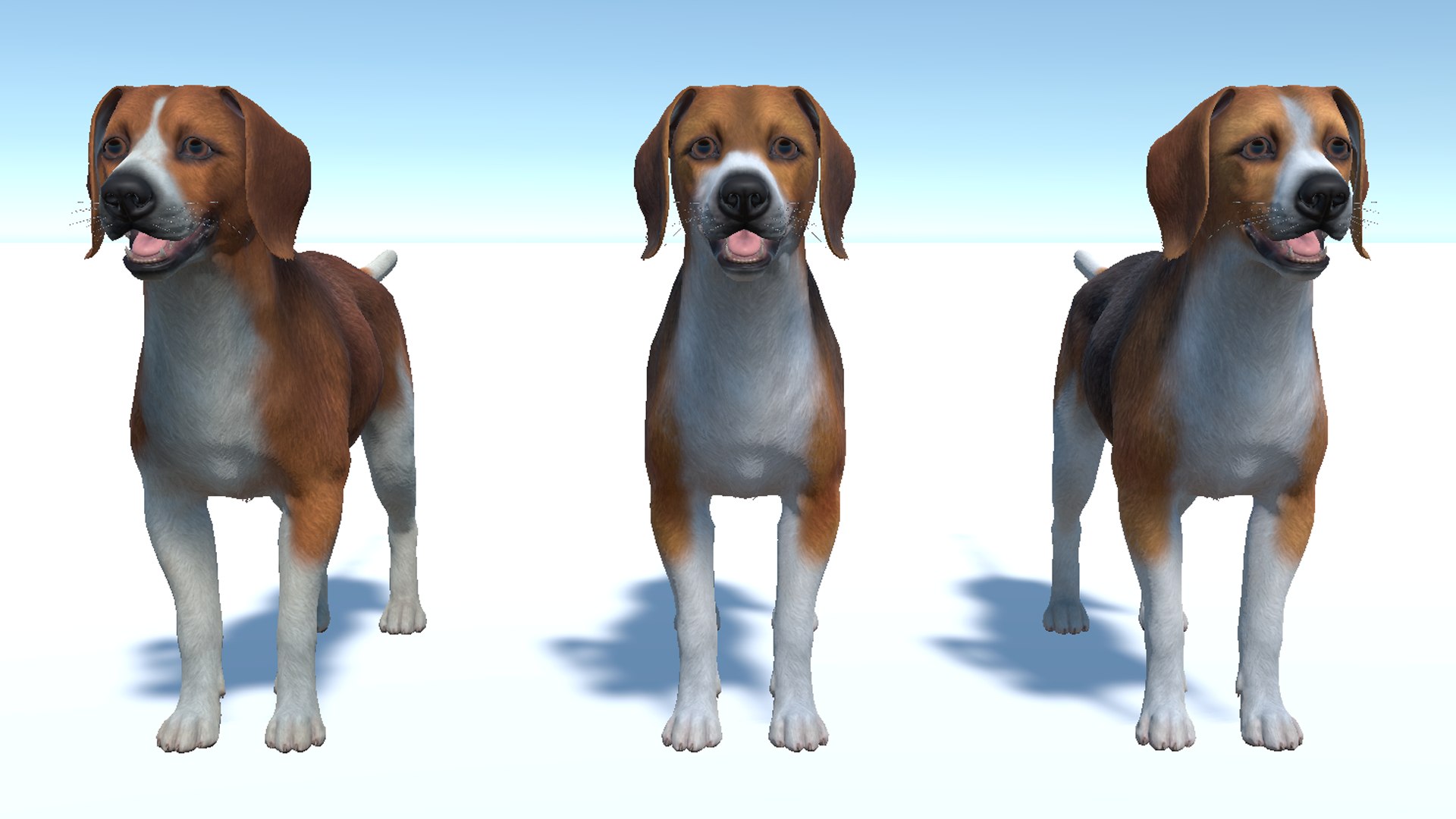 Dog - Beagle 3D Model - TurboSquid 1933194