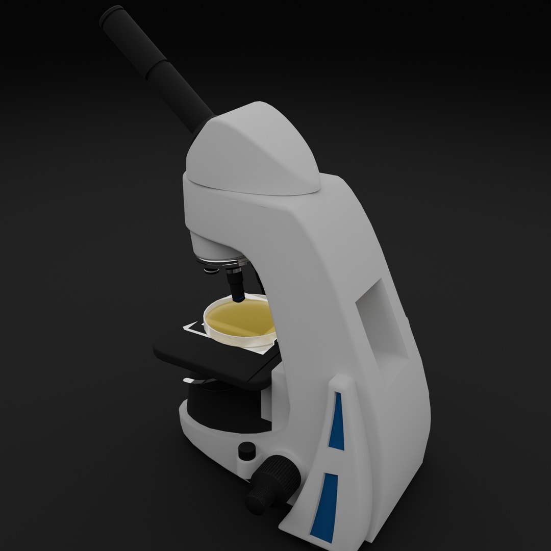Microscope Model 2 3D Model - TurboSquid 2292641