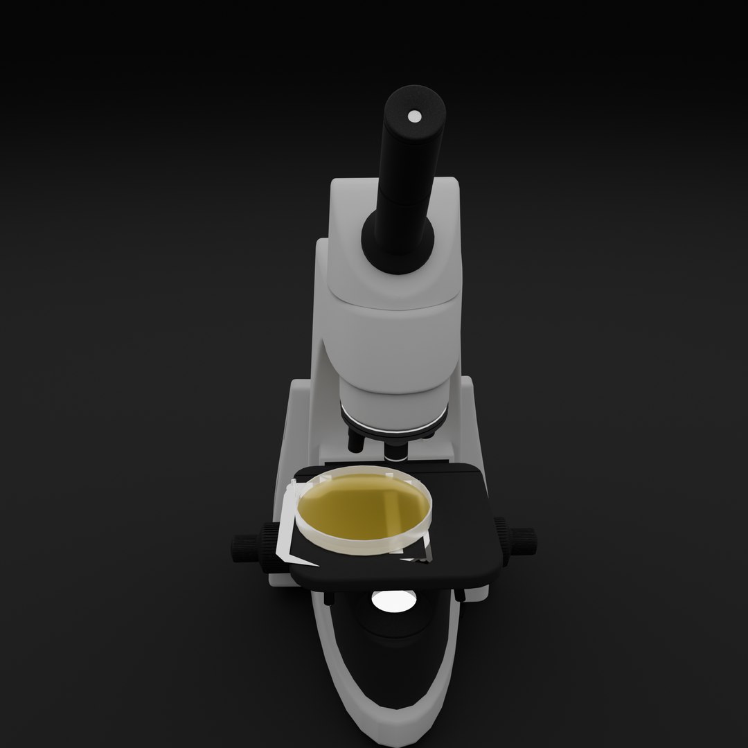 Microscope Model 2 3D Model - TurboSquid 2292641