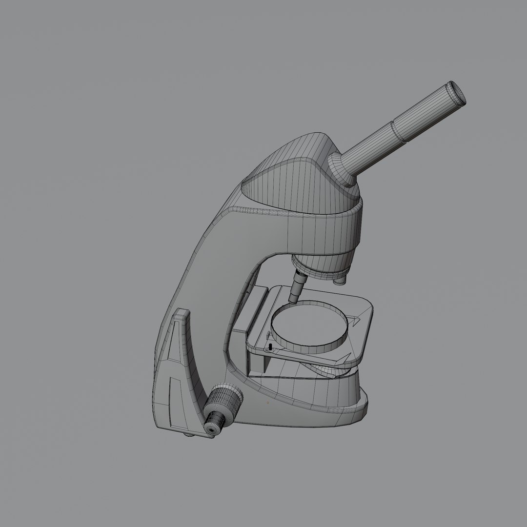 Microscope Model 2 3D Model - TurboSquid 2292641