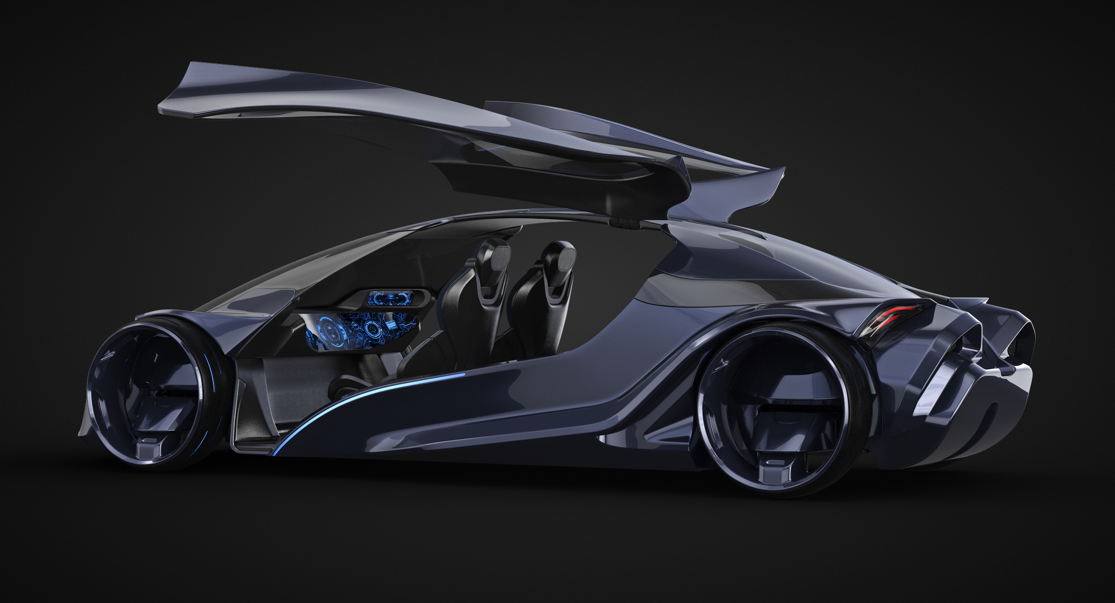 Future car 3D model - TurboSquid 1160837