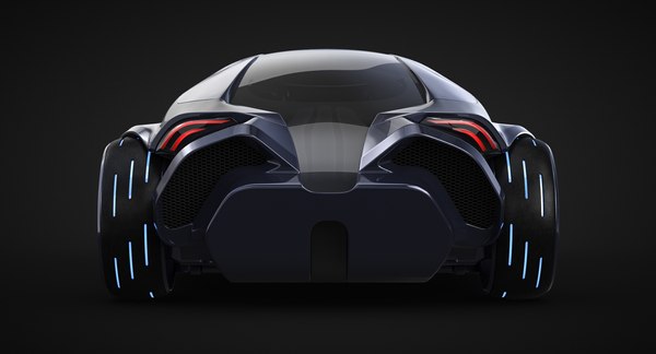 Future car 3D model - TurboSquid 1160837