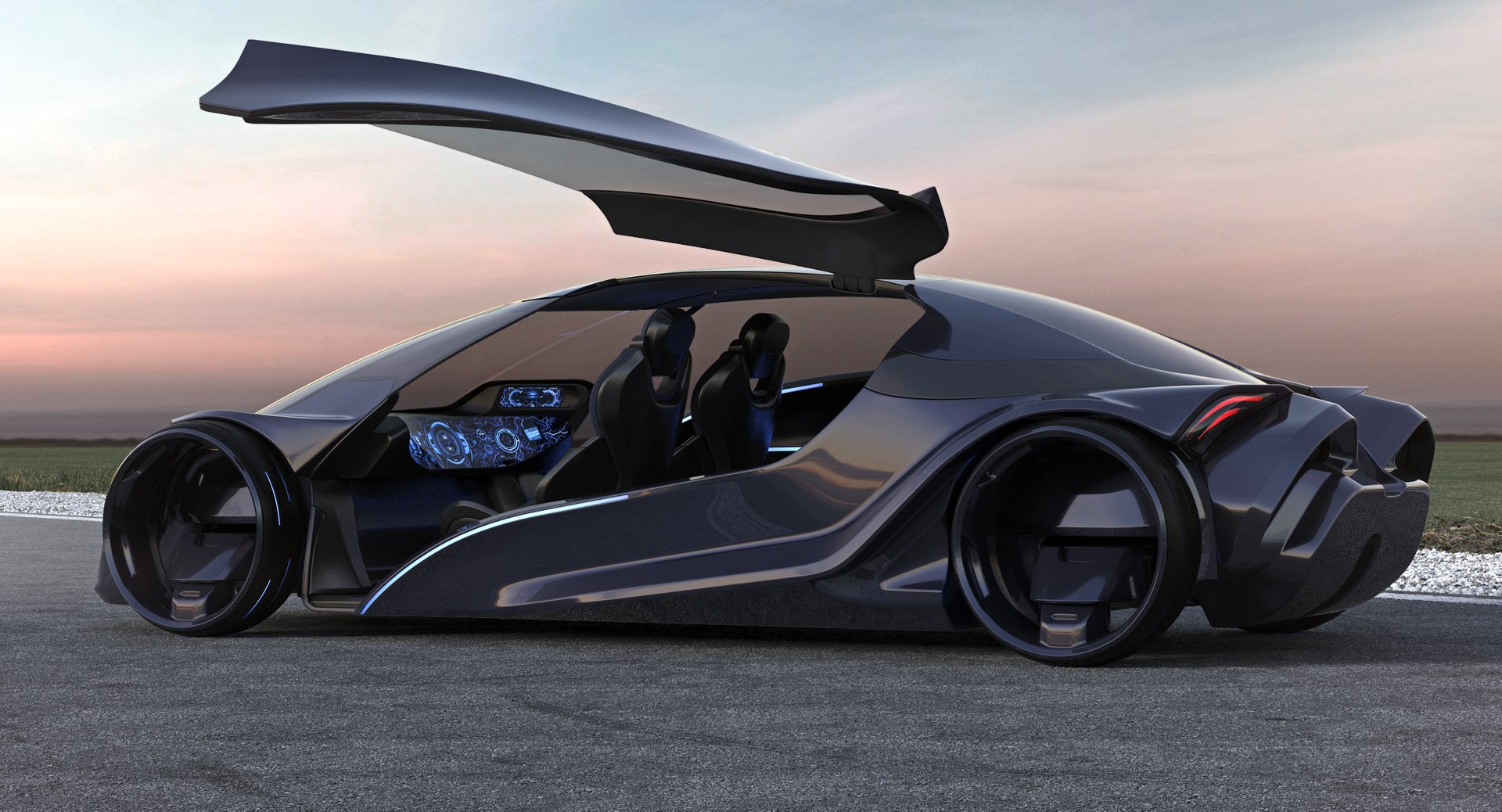 Future car 3D model - TurboSquid 1160837