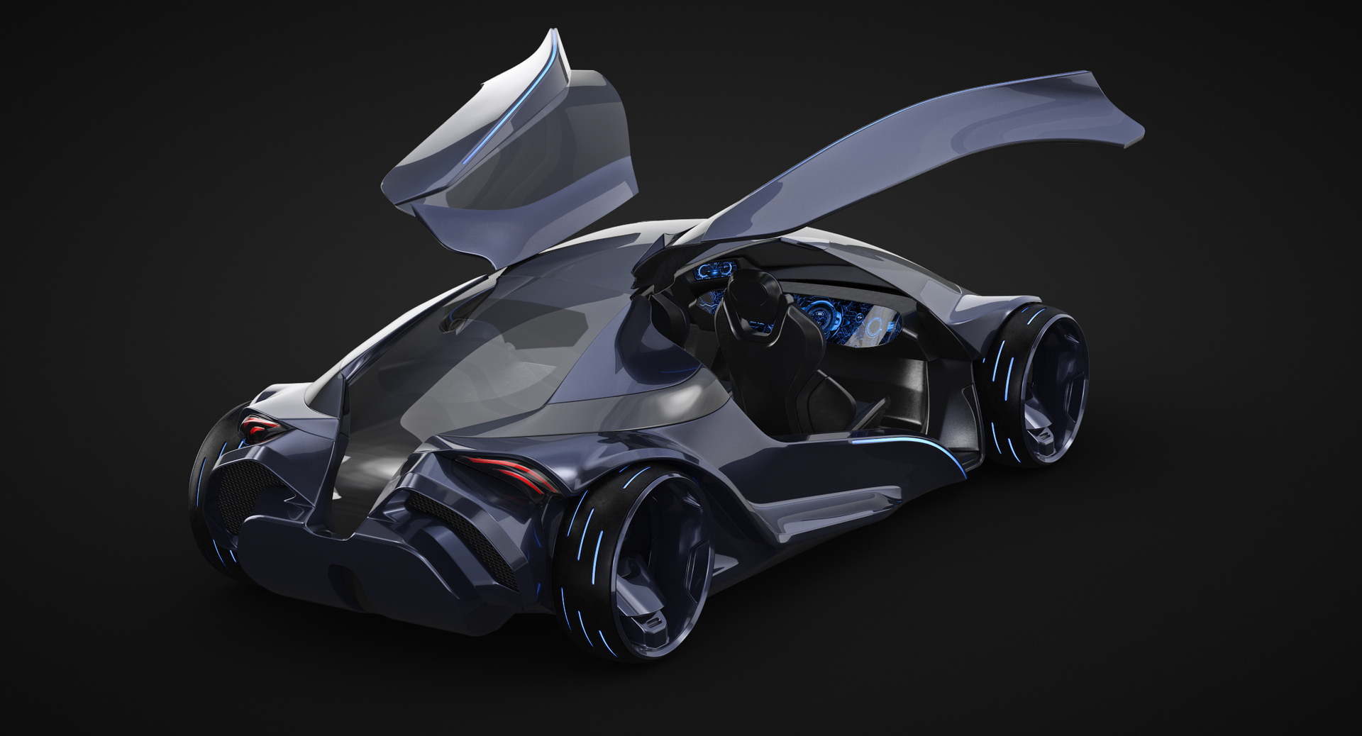 Future car 3D model - TurboSquid 1160837