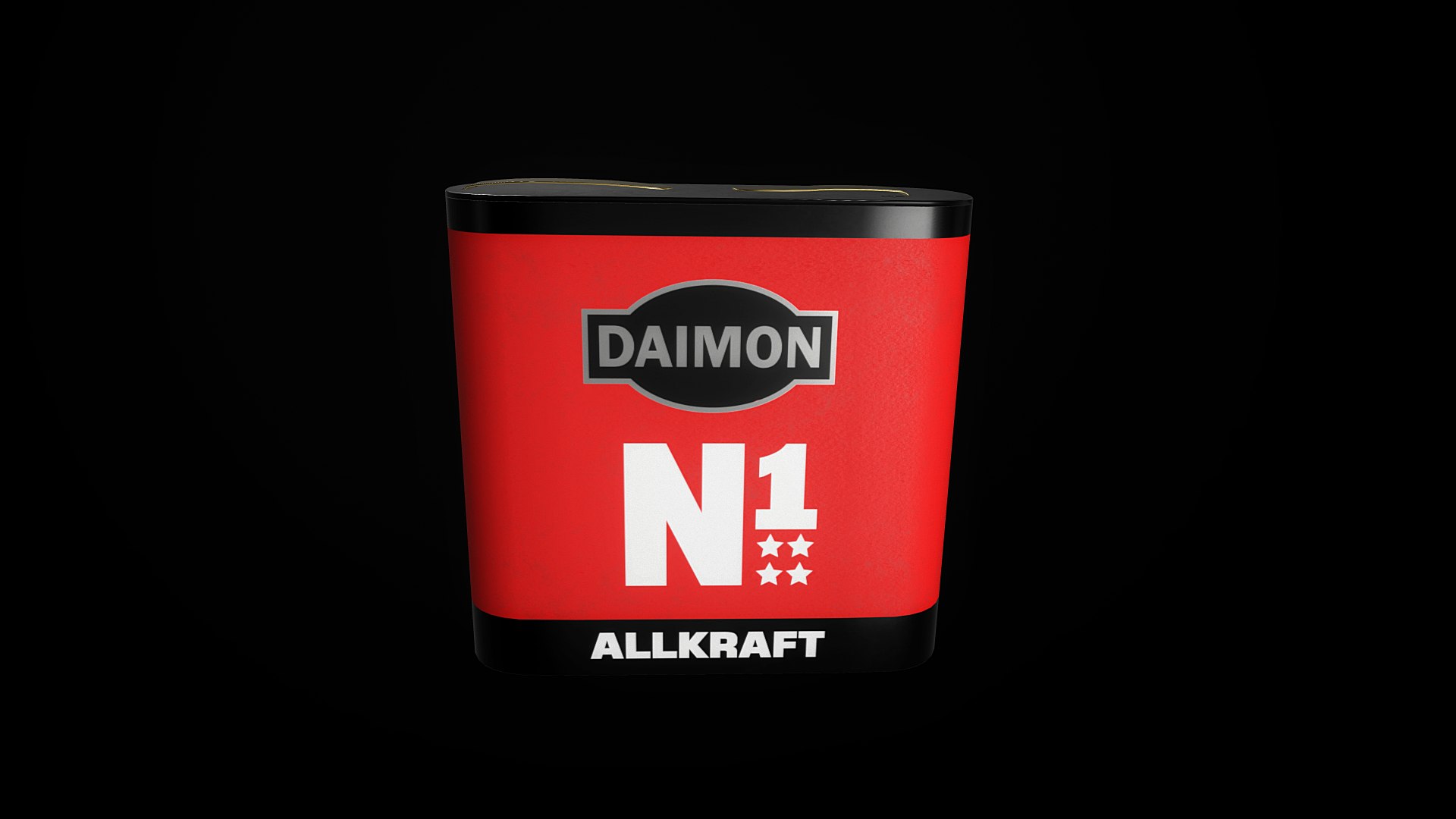 Battery 3r12 Square 3D Model - TurboSquid 1690719