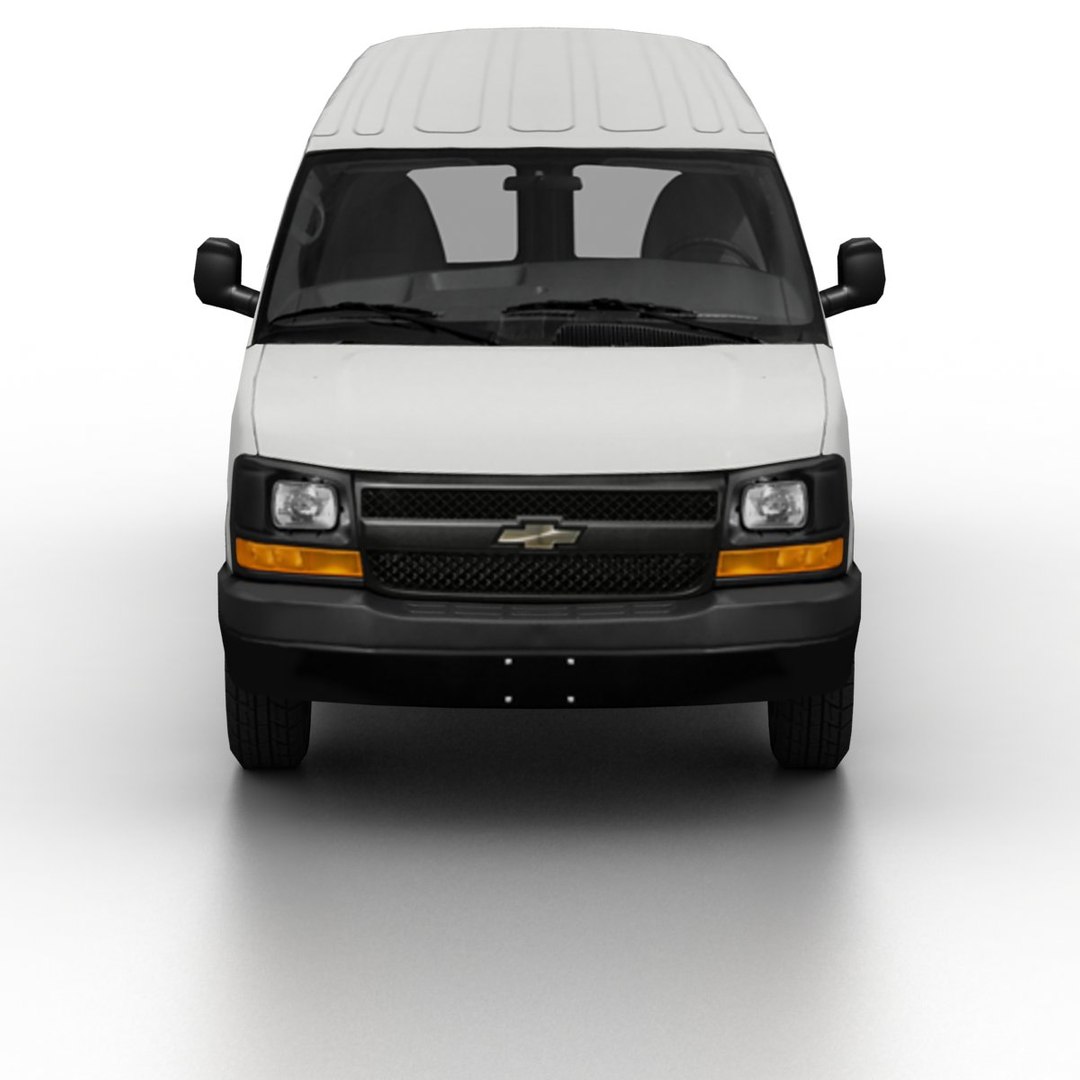 3d Model Of 2012 Chevrolet Express 2500