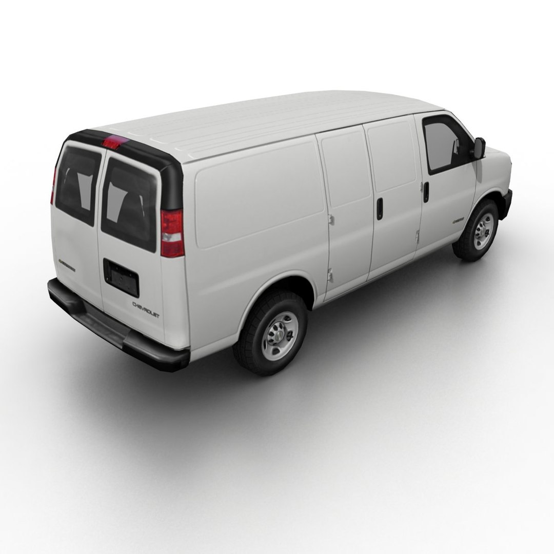 3d Model Of 2012 Chevrolet Express 2500