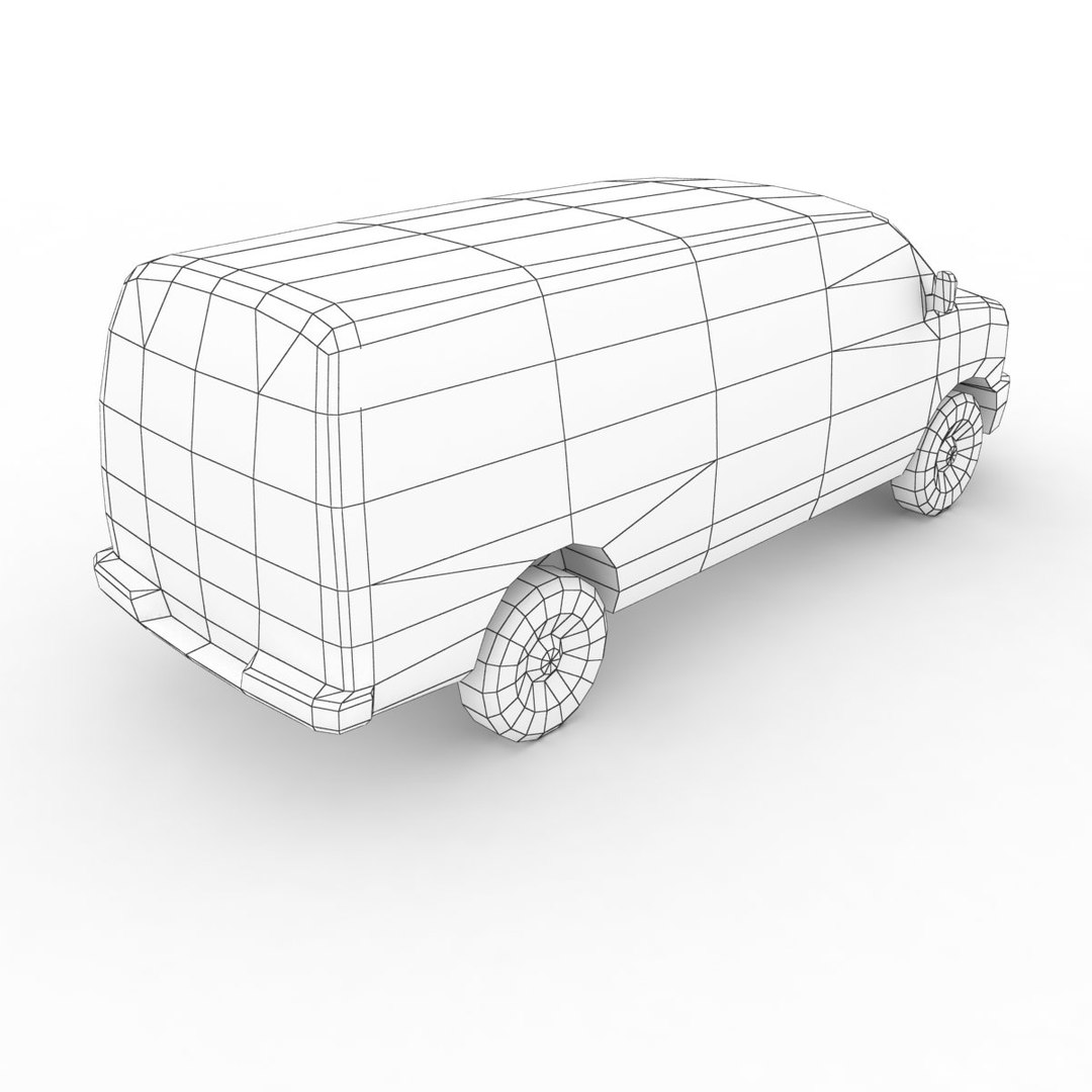 3d Model Of 2012 Chevrolet Express 2500