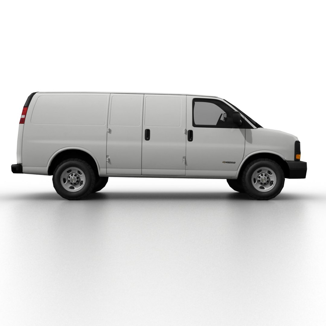 3d Model Of 2012 Chevrolet Express 2500