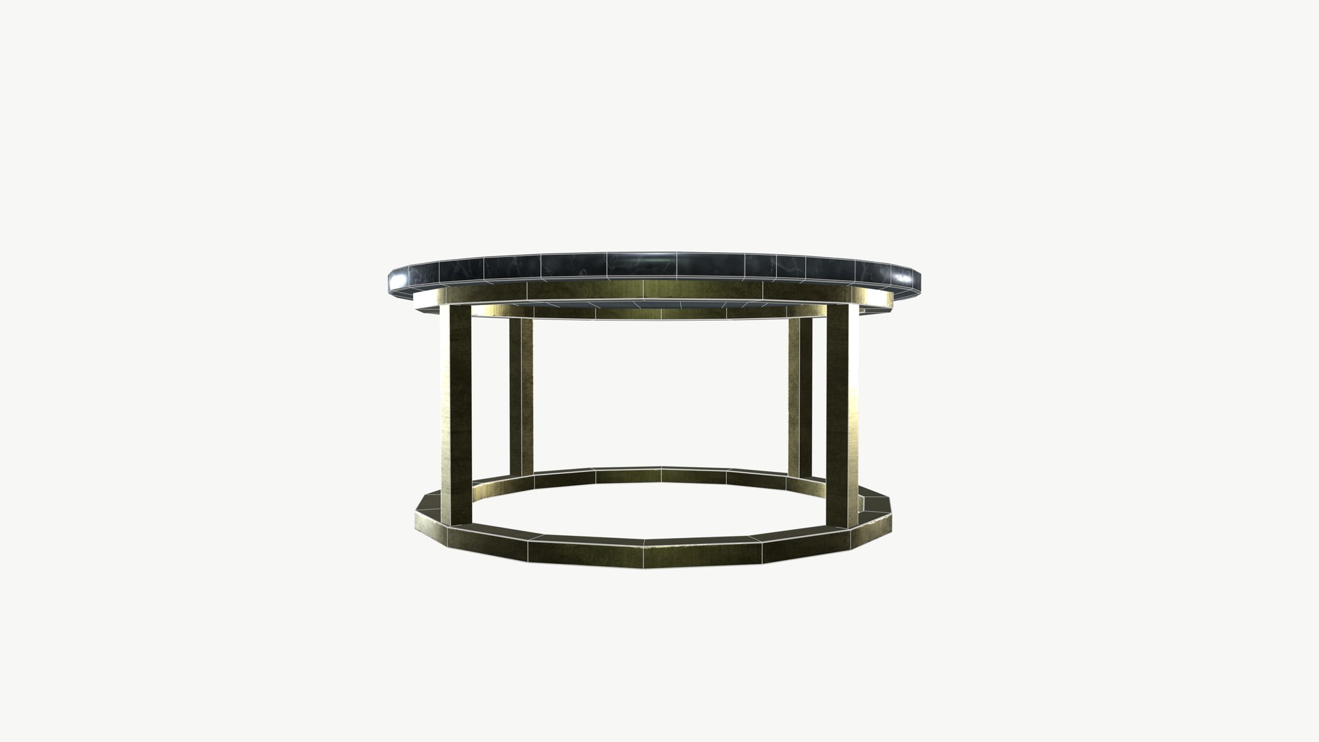Round Table 3D Model - TurboSquid 2340847