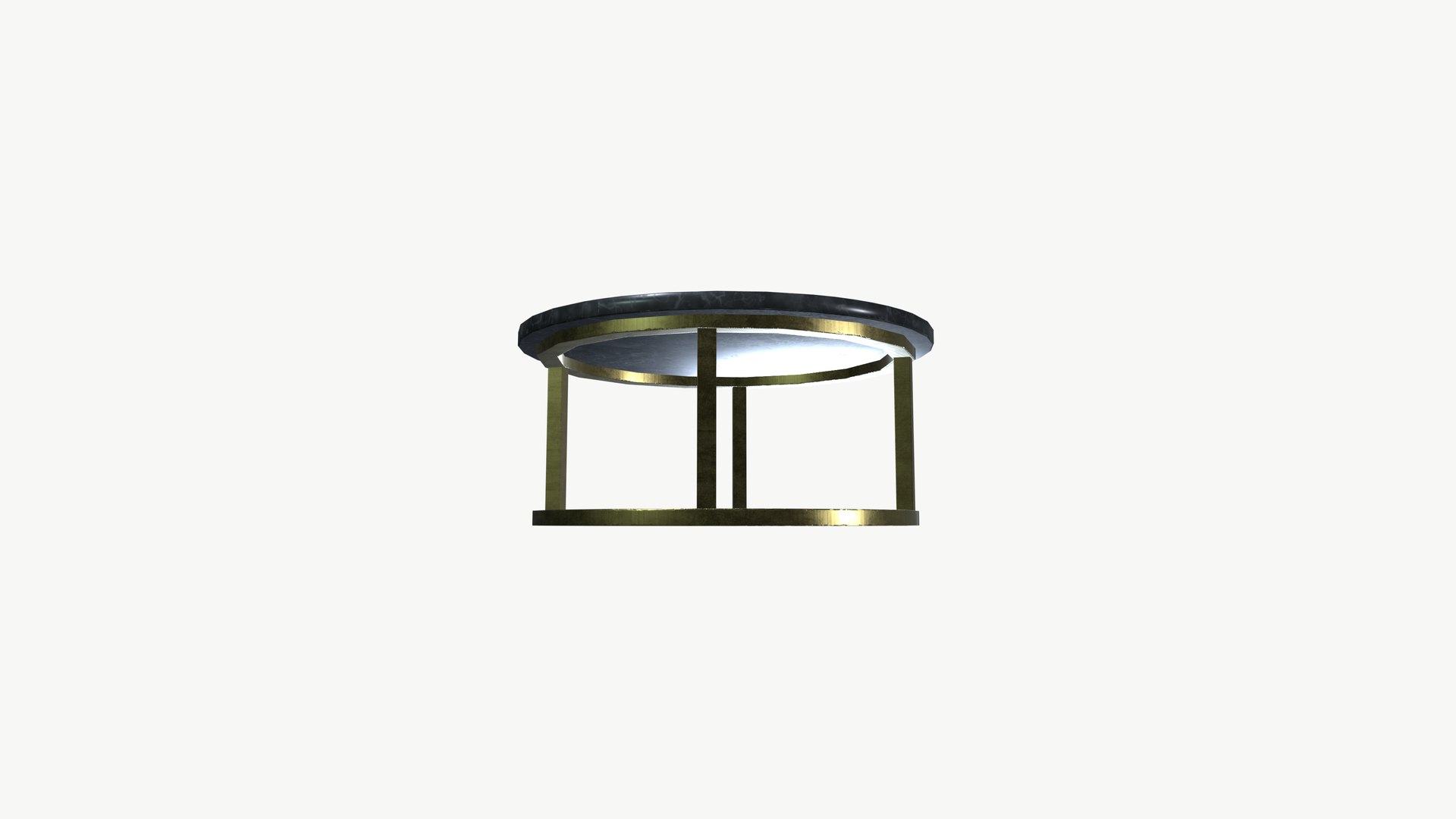 Round Table 3D Model - TurboSquid 2340847