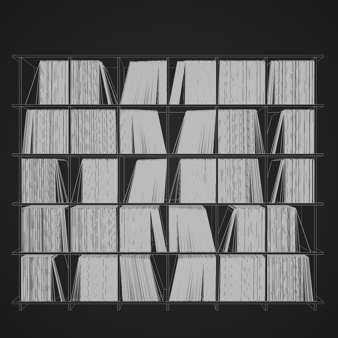 3D Model Vinyl Storage No-42 - TurboSquid 1901063