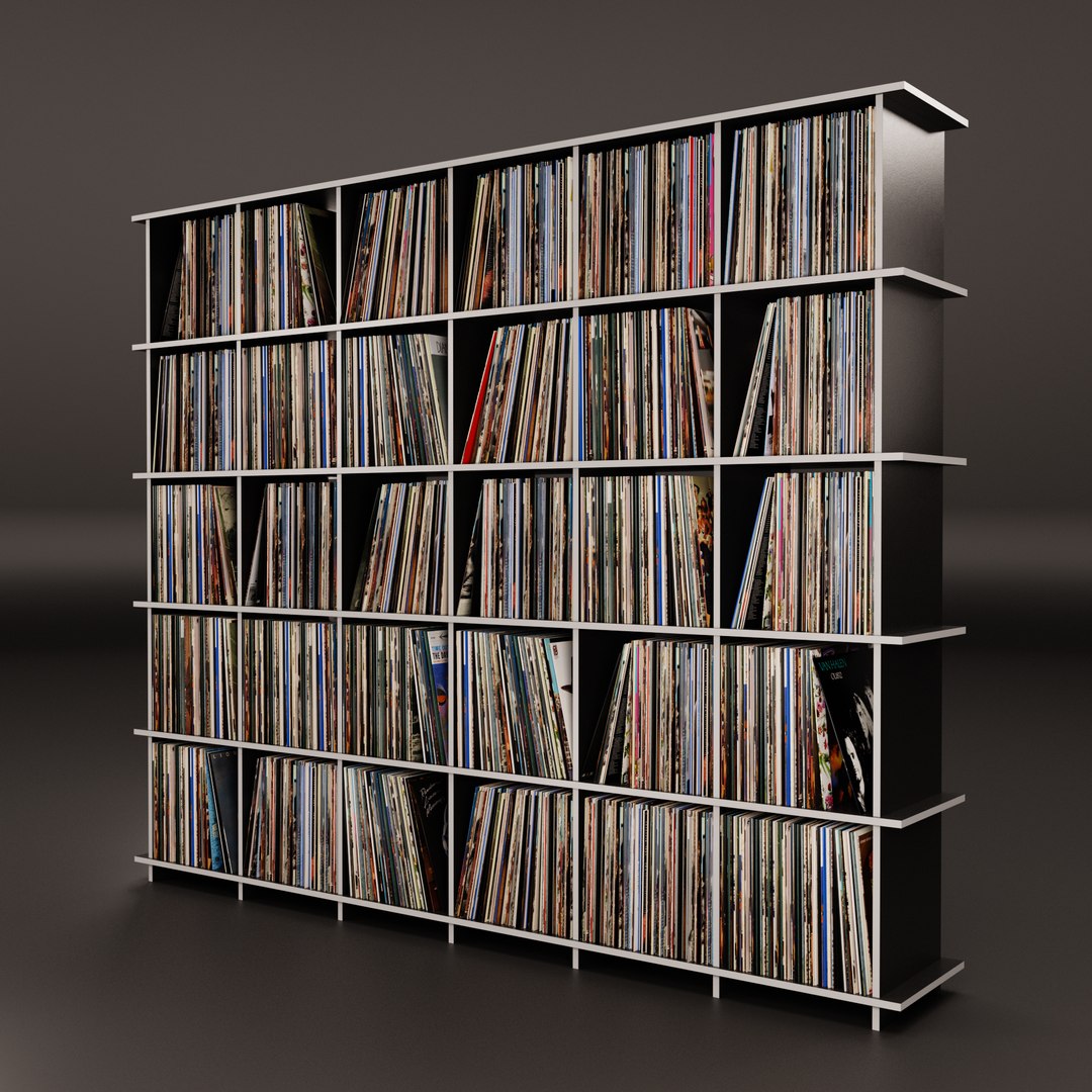 3D Model Vinyl Storage No-42 - TurboSquid 1901063