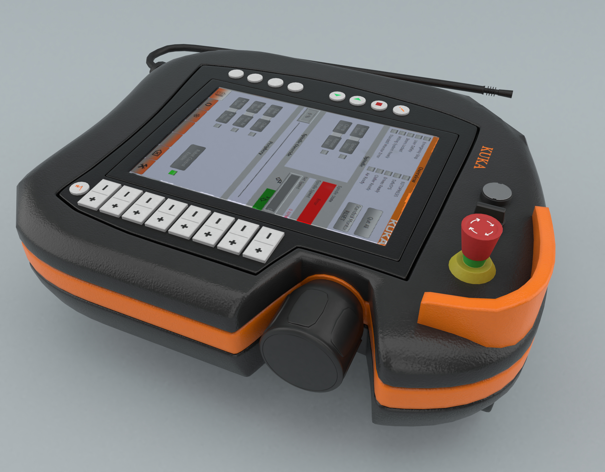 Kuka smartpad 3D model - TurboSquid 1608321