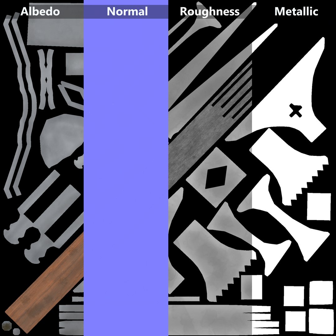 3D Poleaxe - TurboSquid 2156797