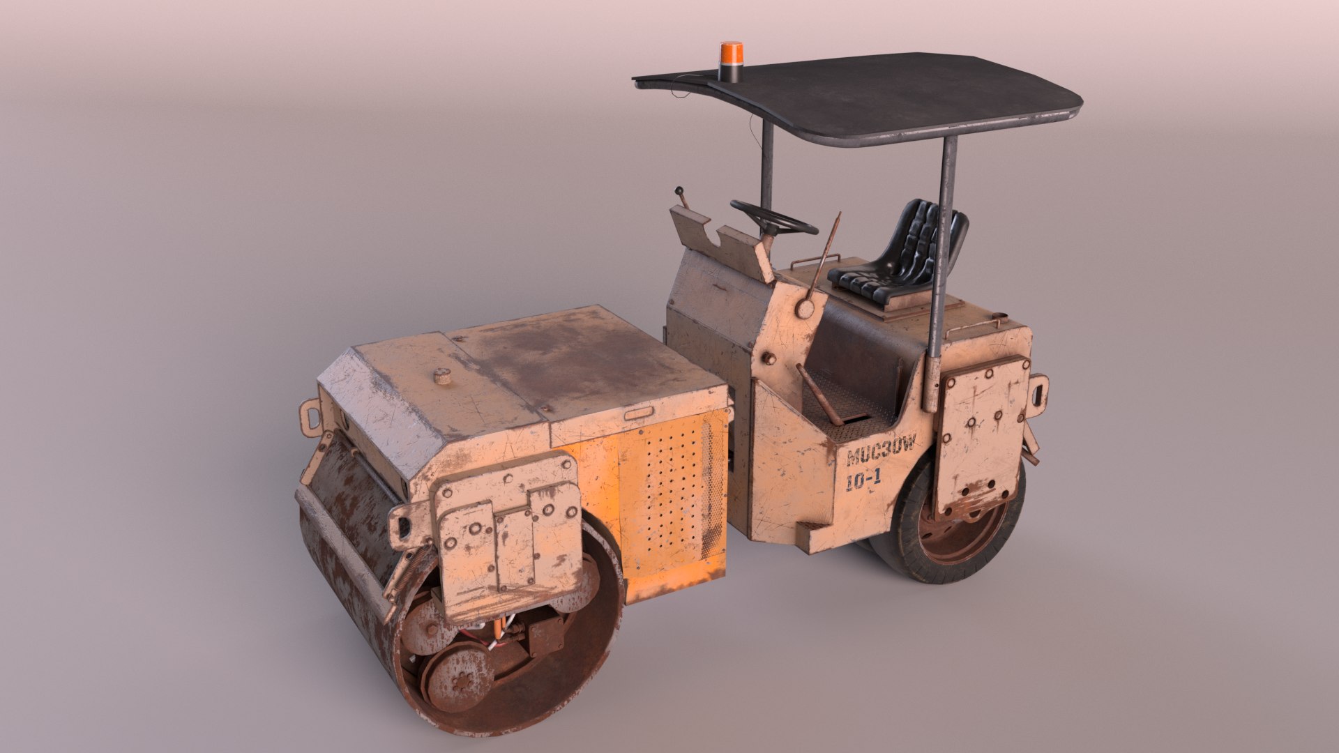 3D Model Construction Roller Blender File - TurboSquid 2032562