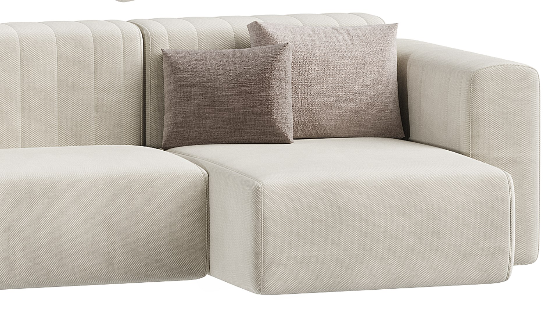 3D Model RIFF Sofa With Chaise Longue By NORR11 - TurboSquid 2204068