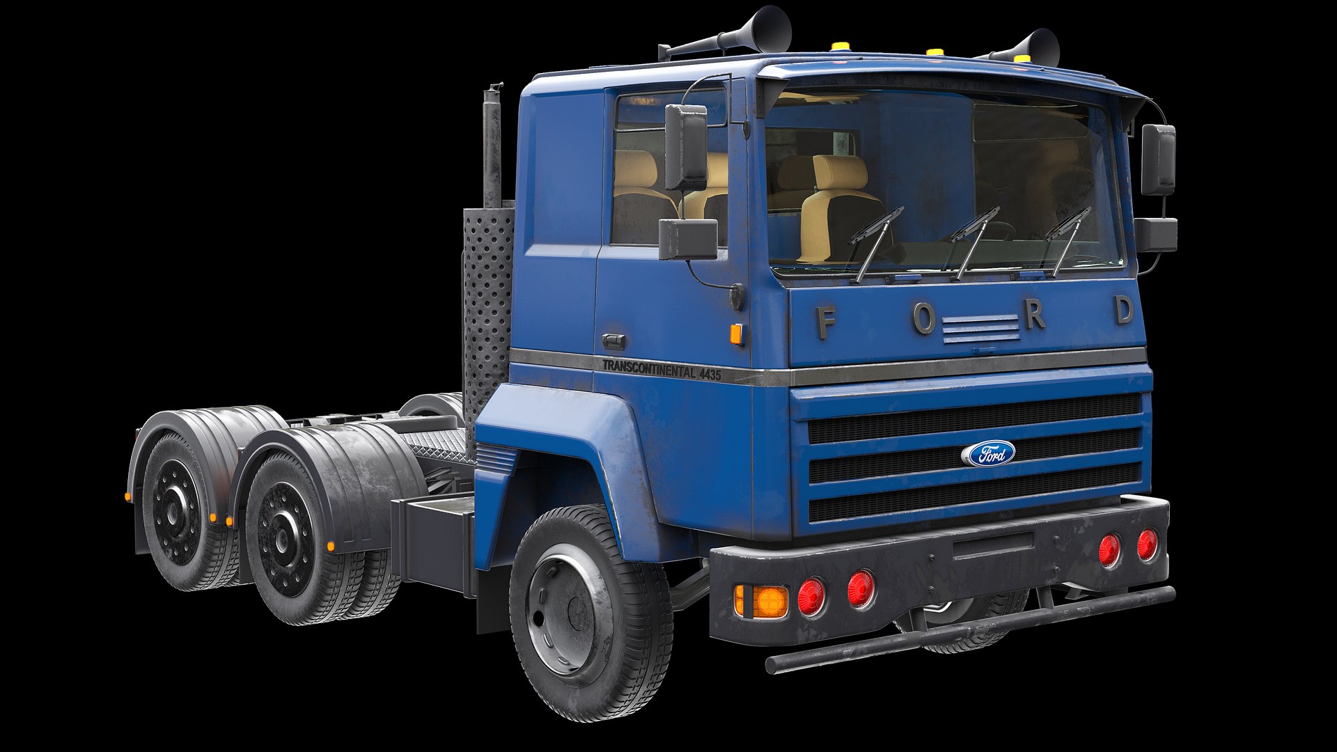 Ford Transcontinental 1975 3D - TurboSquid 1843374