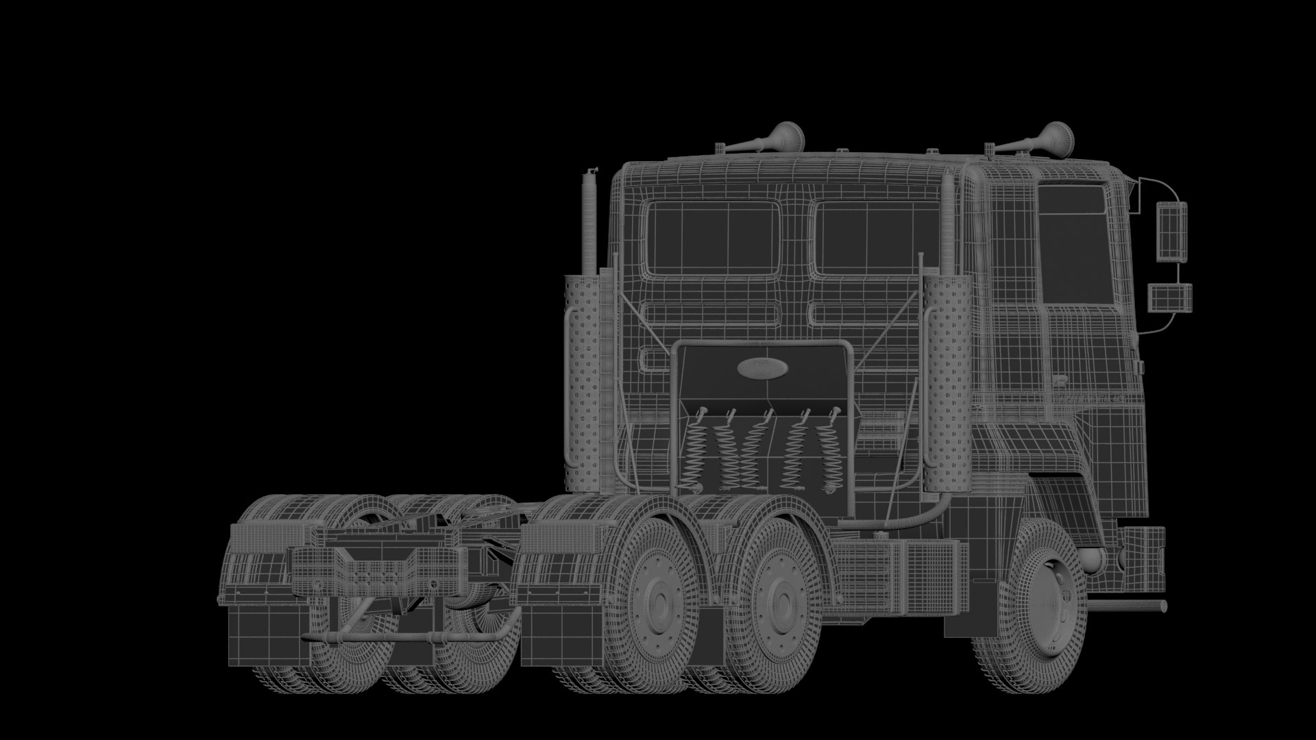 Ford Transcontinental 1975 3D - TurboSquid 1843374