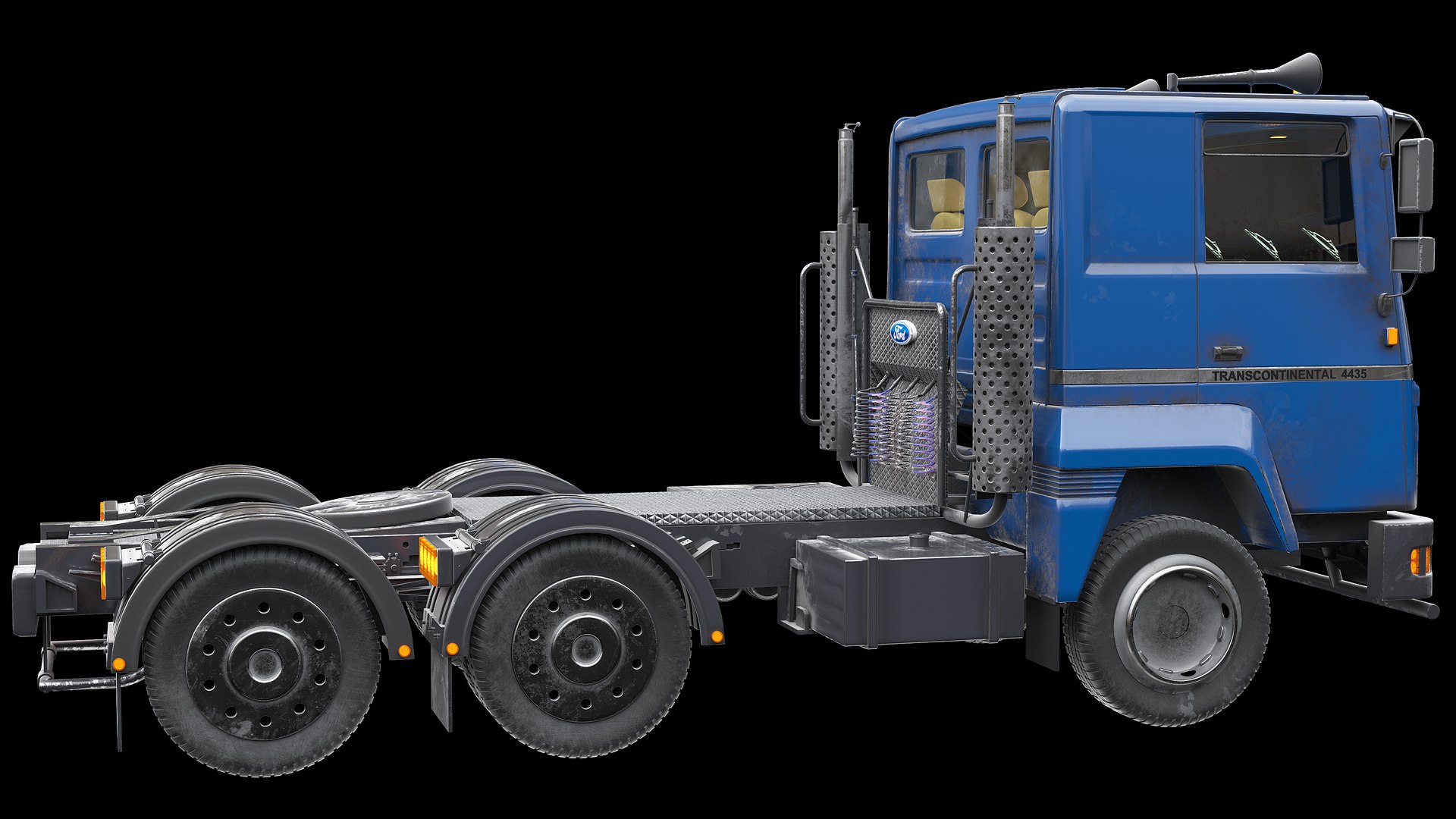 Ford Transcontinental 1975 3D - TurboSquid 1843374