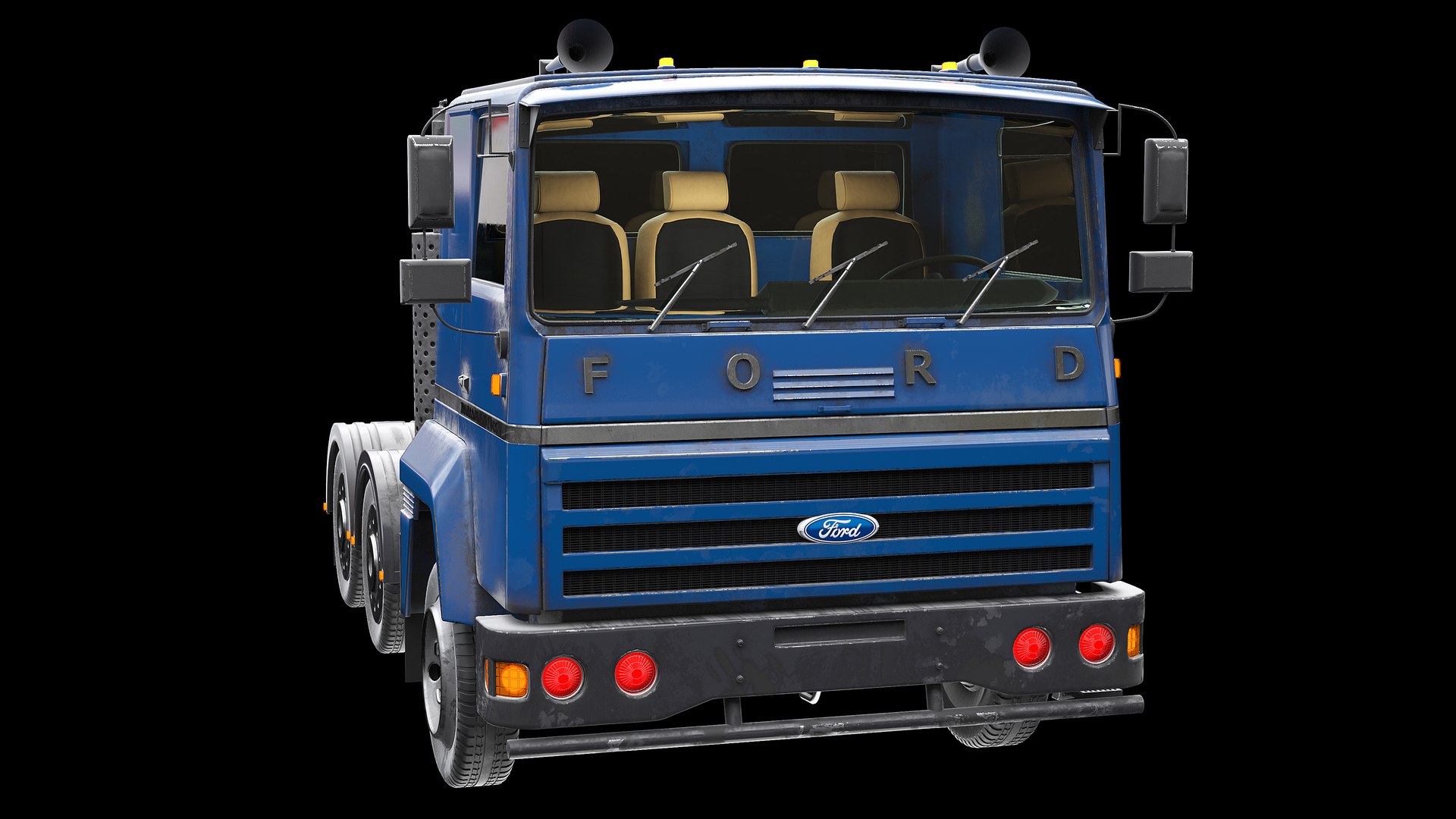 Ford Transcontinental 1975 3D - TurboSquid 1843374