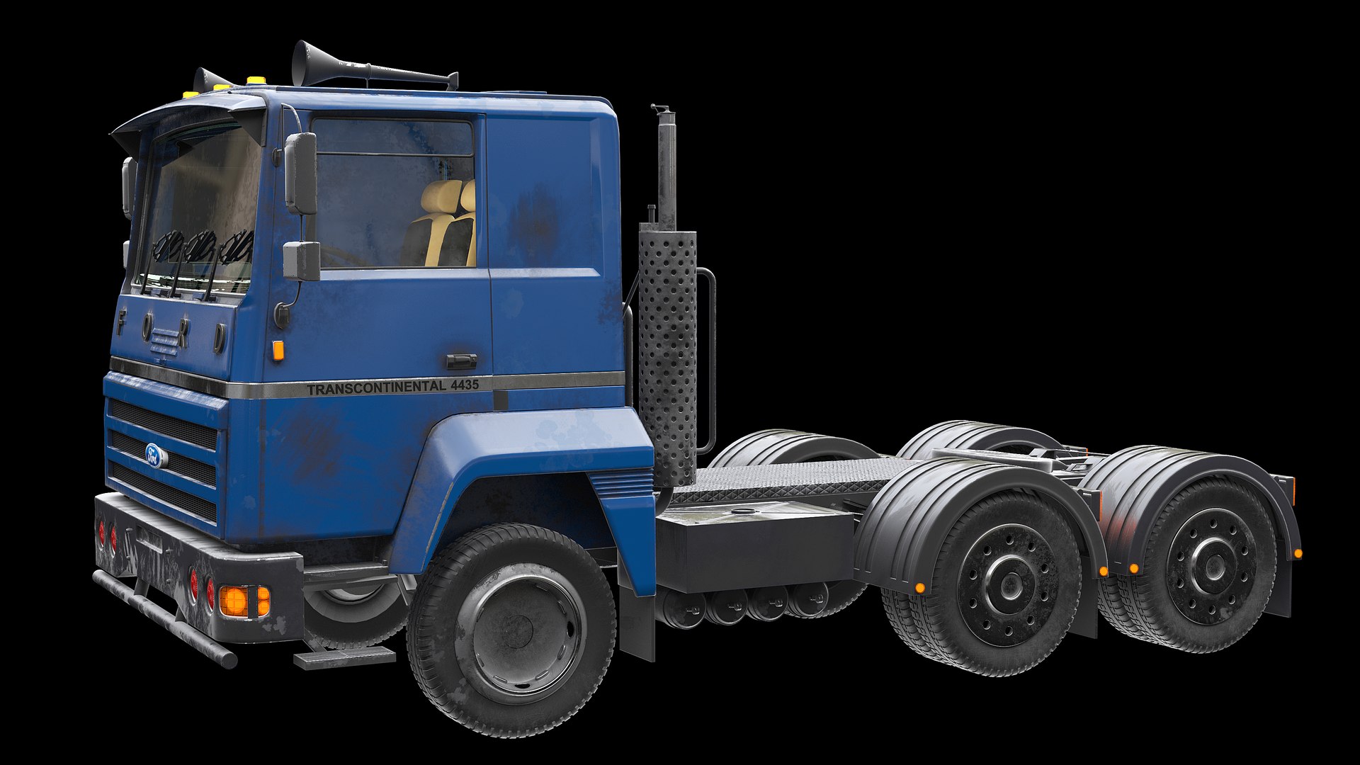 Ford Transcontinental 1975 3D - TurboSquid 1843374