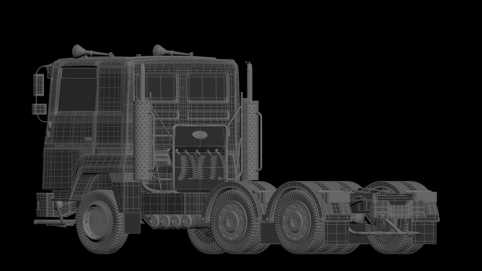 Ford Transcontinental 1975 3D - TurboSquid 1843374