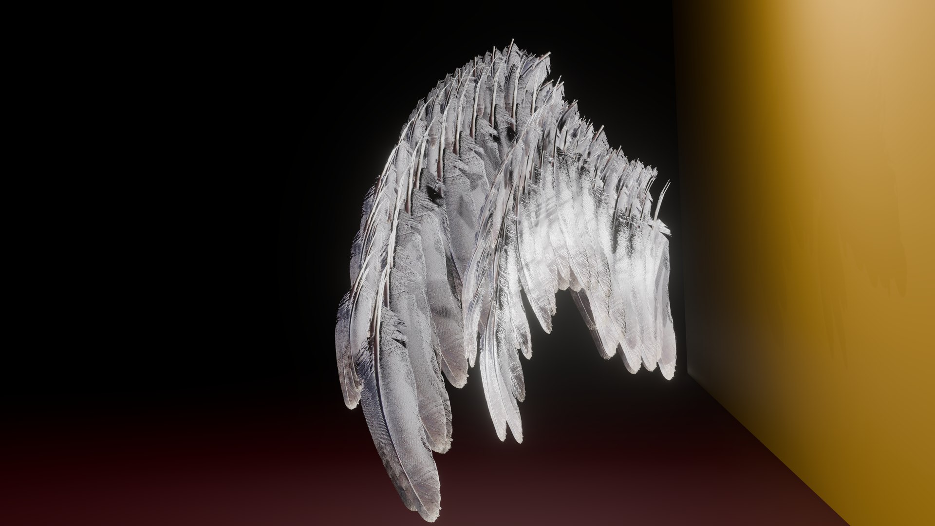 3D Angle Wings - TurboSquid 2201445