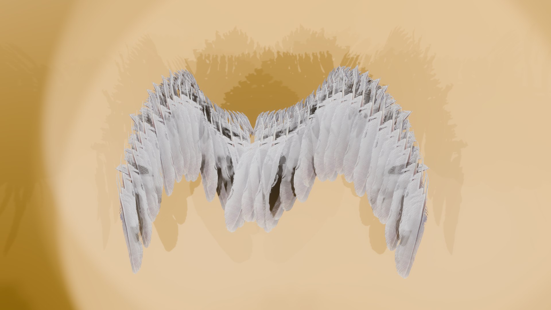 3D Angle Wings - TurboSquid 2201445
