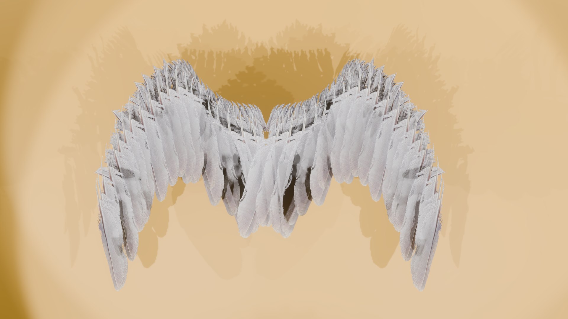 3D Angle Wings - TurboSquid 2201445