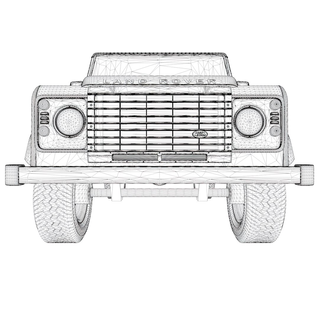 3D Land Rover Defender 110 - 2011 - TurboSquid 2137535